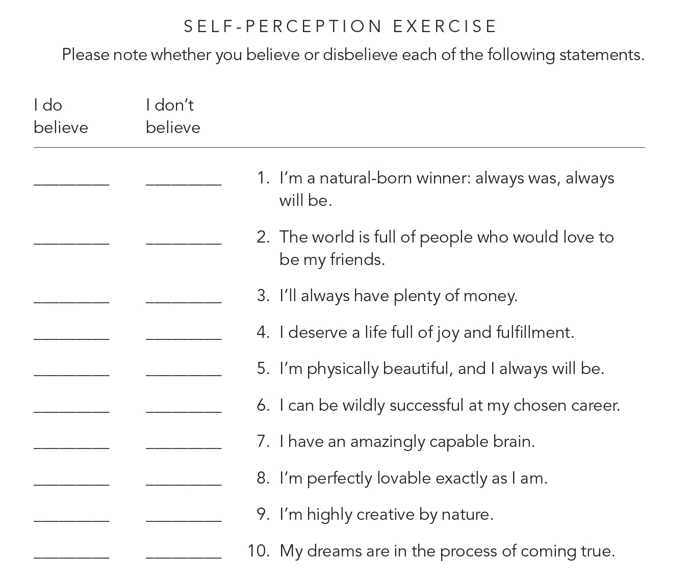 Extended ebook content for Finding Your Own North Star: 20. Self ...