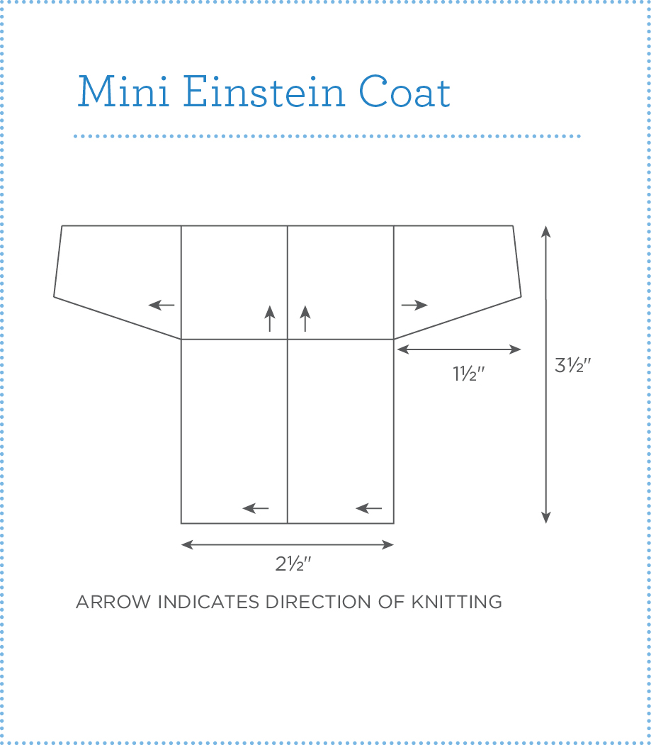 Extended ebook content for Warm Knits, Cool Gifts: Mini Einstein Coat