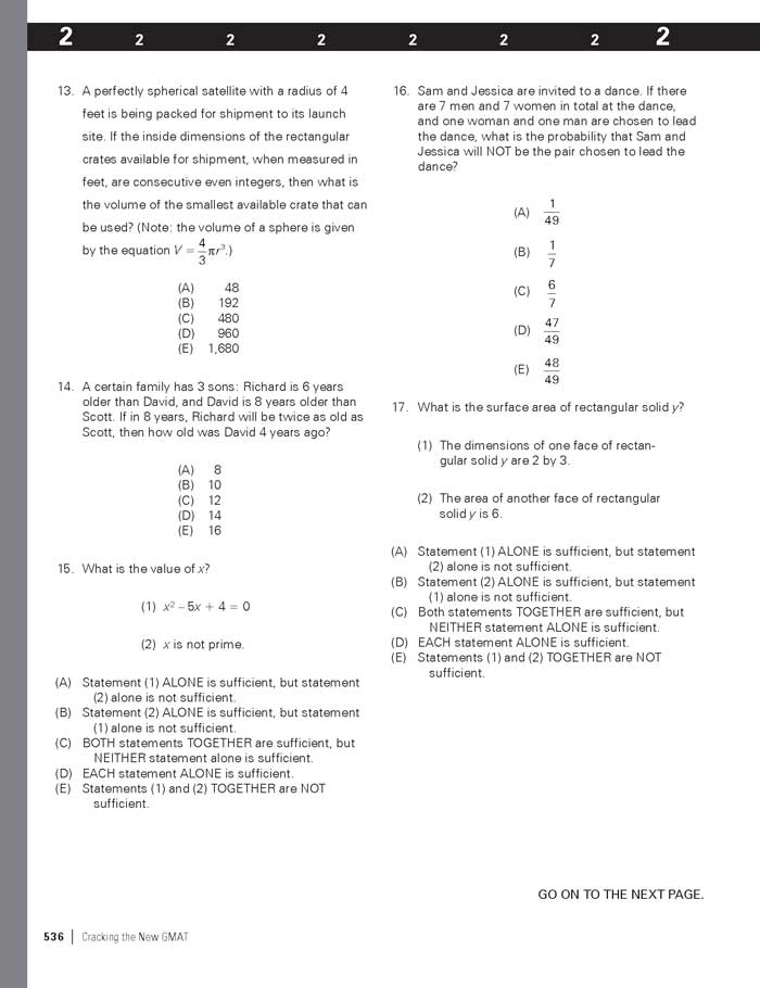 Extended ebook content for Cracking the New GMAT, 2013 Edition: GMAT ...