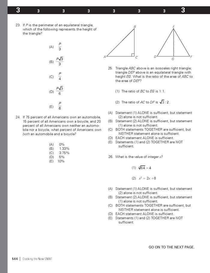 Extended ebook content for Cracking the New GMAT, 2013 Edition: GMAT ...