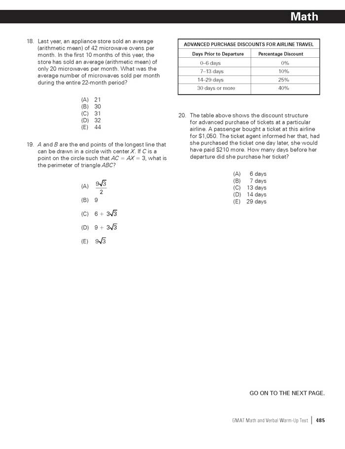Extended ebook content for Cracking the New GMAT, 2013 Edition: GMAT ...