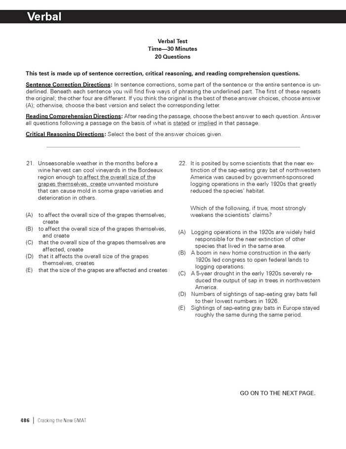 Extended ebook content for Cracking the New GMAT, 2013 Edition: GMAT ...