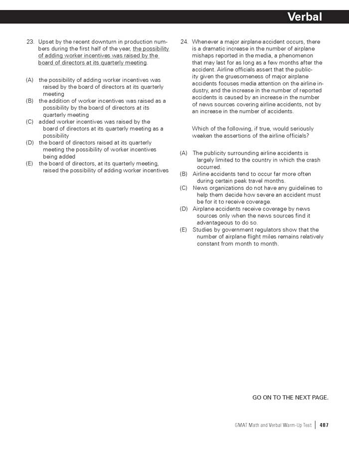 Extended ebook content for Cracking the New GMAT, 2013 Edition: GMAT ...