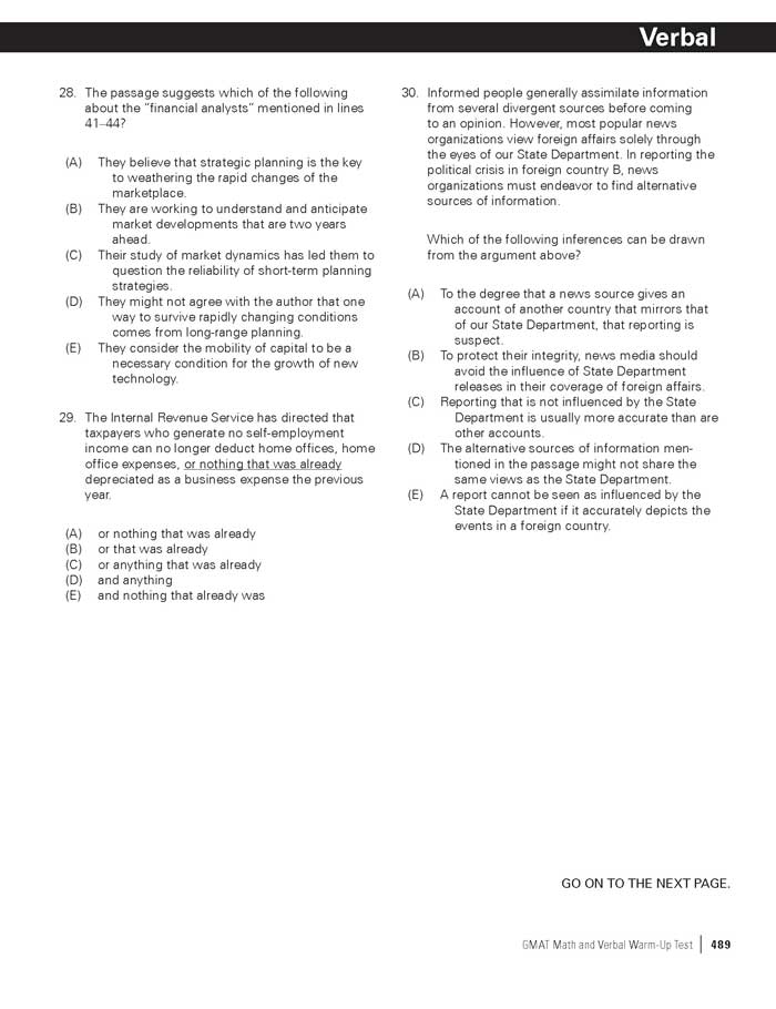 Extended ebook content for Cracking the New GMAT, 2013 Edition: GMAT ...