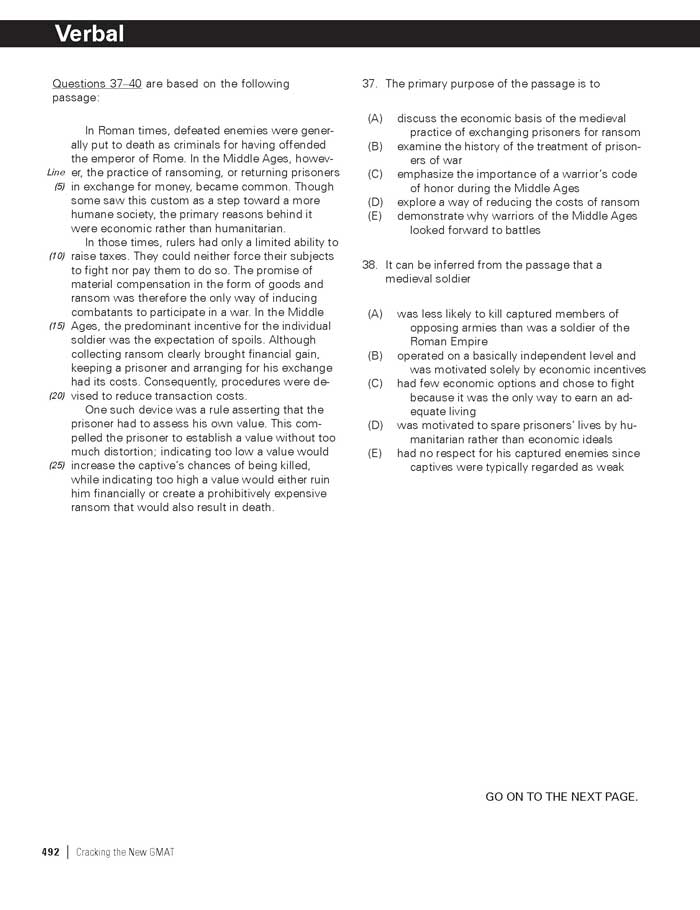 Extended ebook content for Cracking the New GMAT, 2013 Edition: GMAT ...