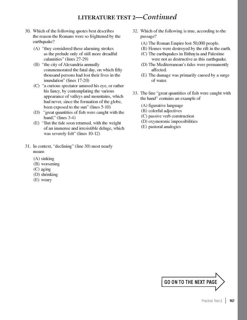 Extended ebook content for Cracking the SAT Literature Subject Test ...