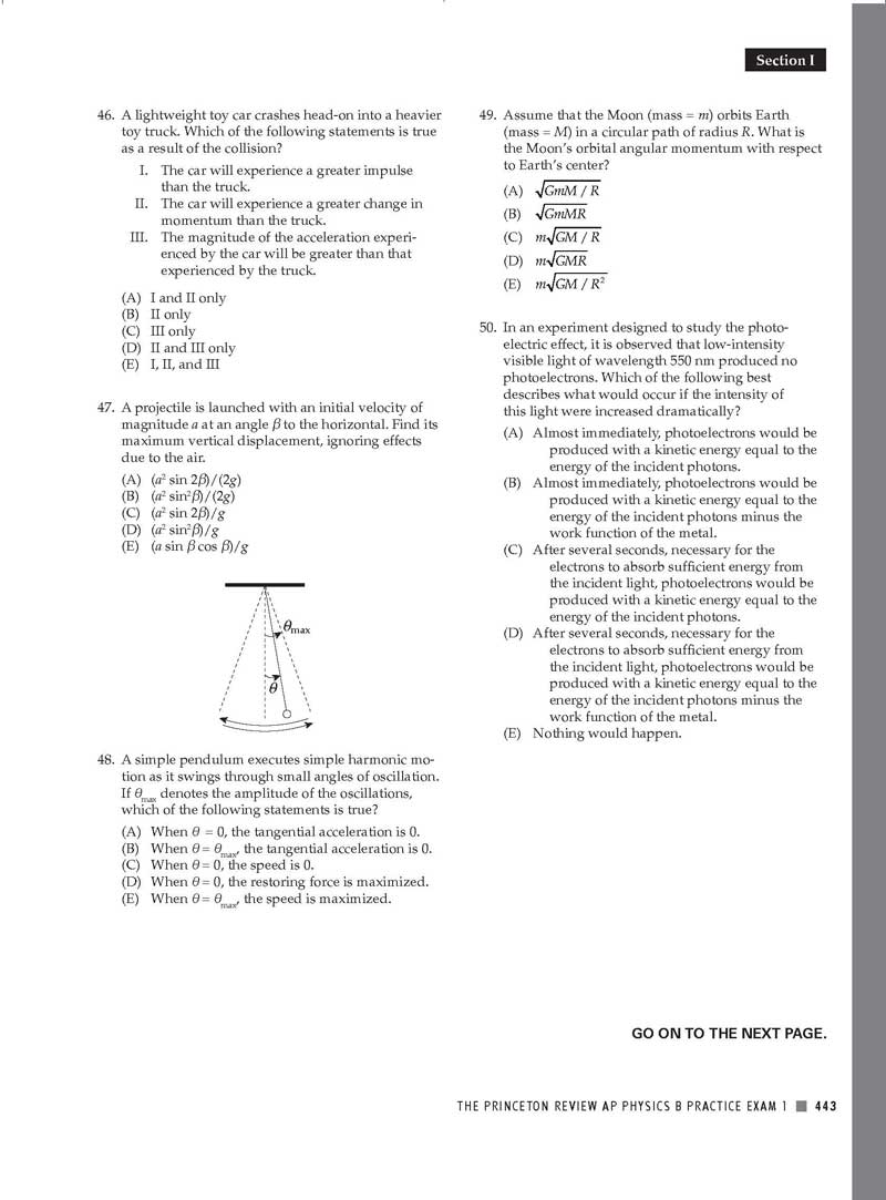 Extended ebook content for Cracking the AP Physics B Exam, 2013 Edition ...