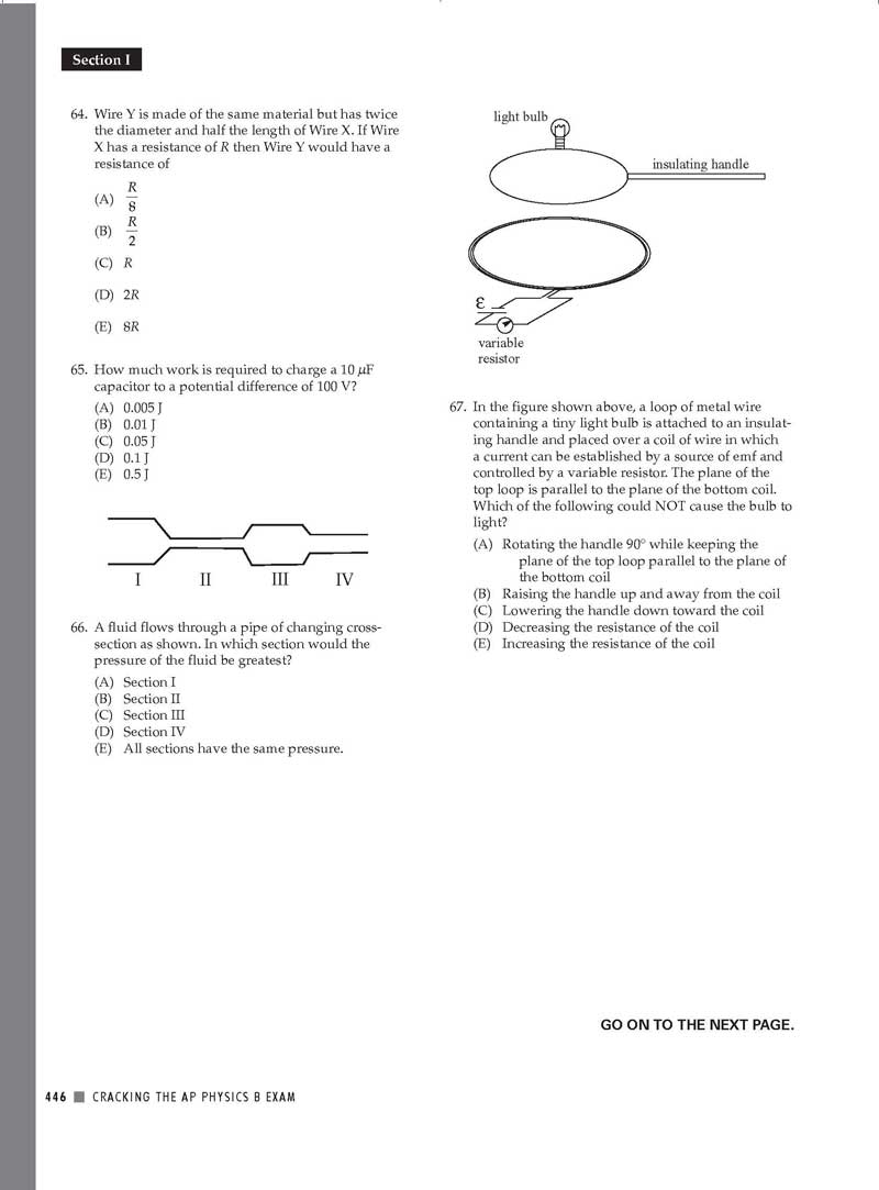 Extended ebook content for Cracking the AP Physics B Exam, 2013 Edition ...