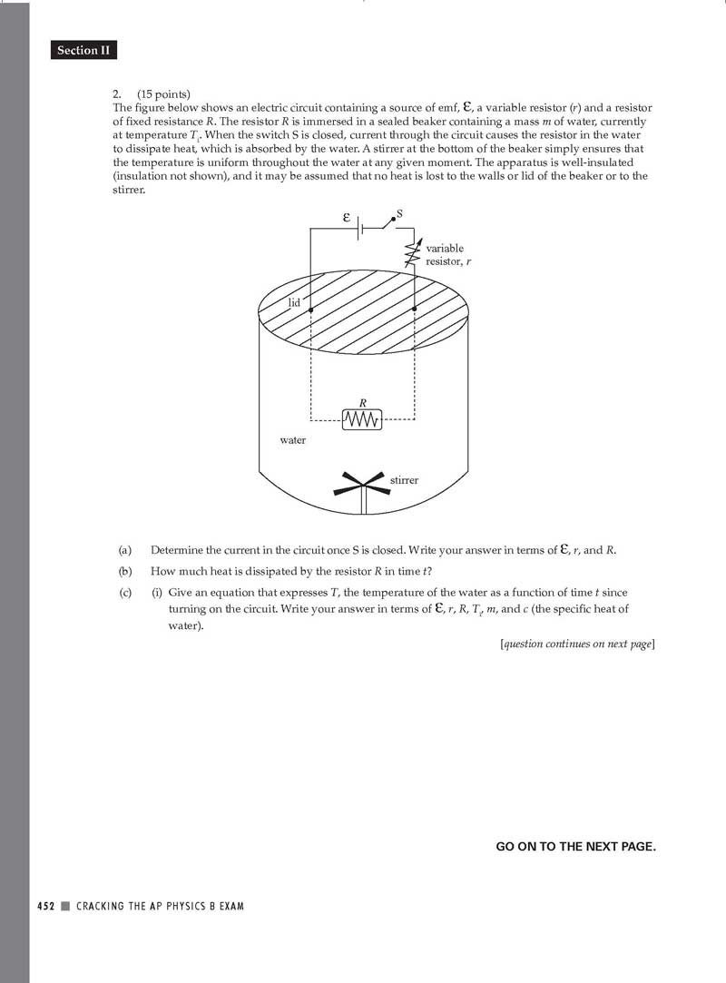 Extended ebook content for Cracking the AP Physics B Exam, 2013 Edition ...