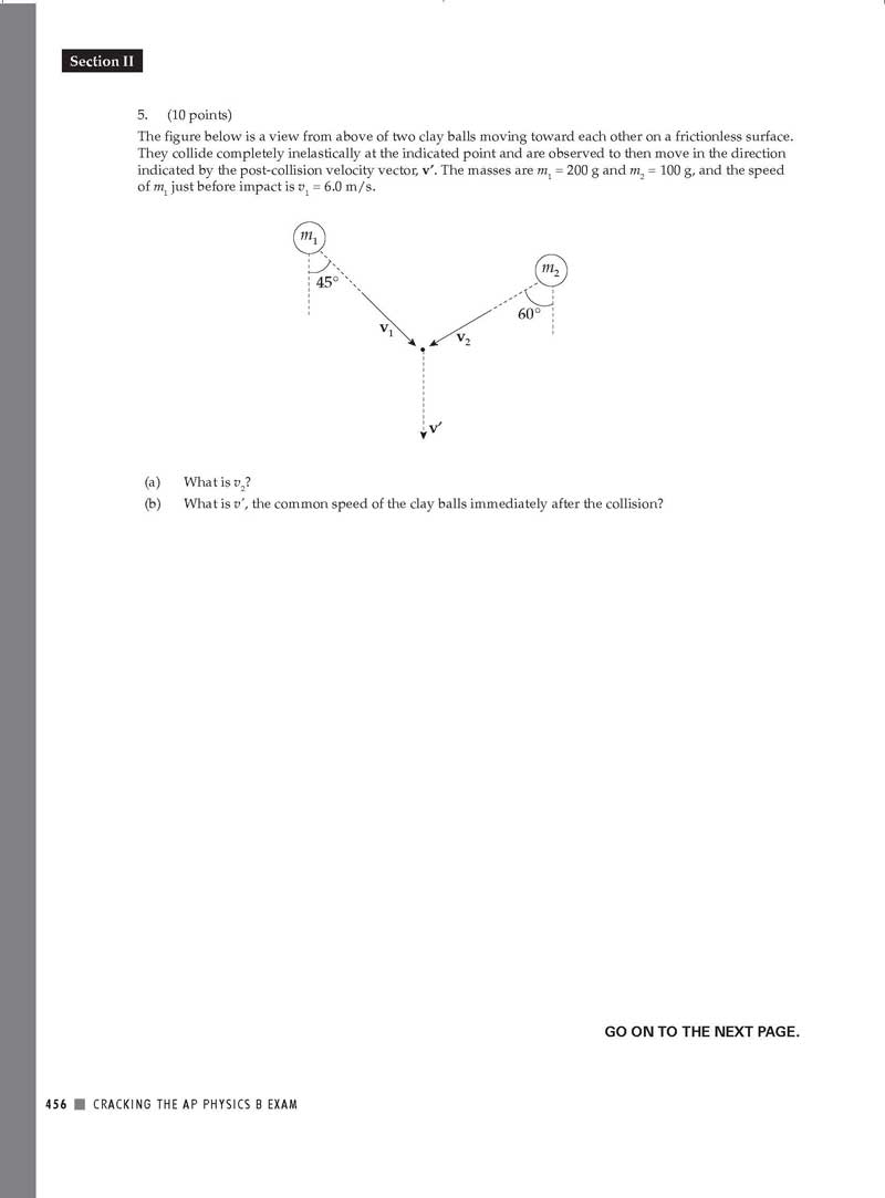 Extended ebook content for Cracking the AP Physics B Exam, 2013 Edition ...