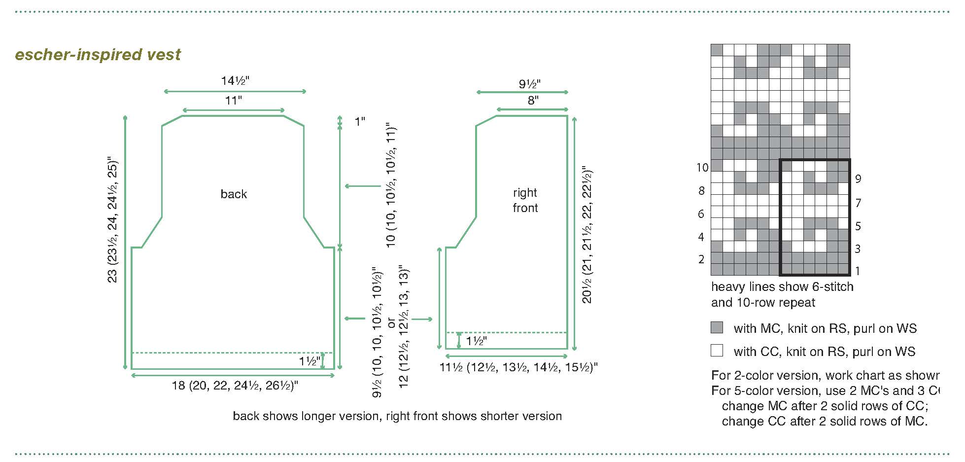 Extended ebook content for Knitting Pattern Essentials: Escher-Inspired ...