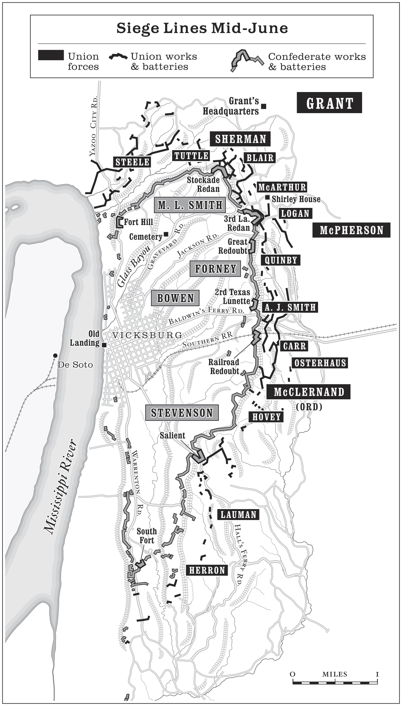 Extended ebook content for A Chain of Thunder: 14. Siege Lines Mid-June