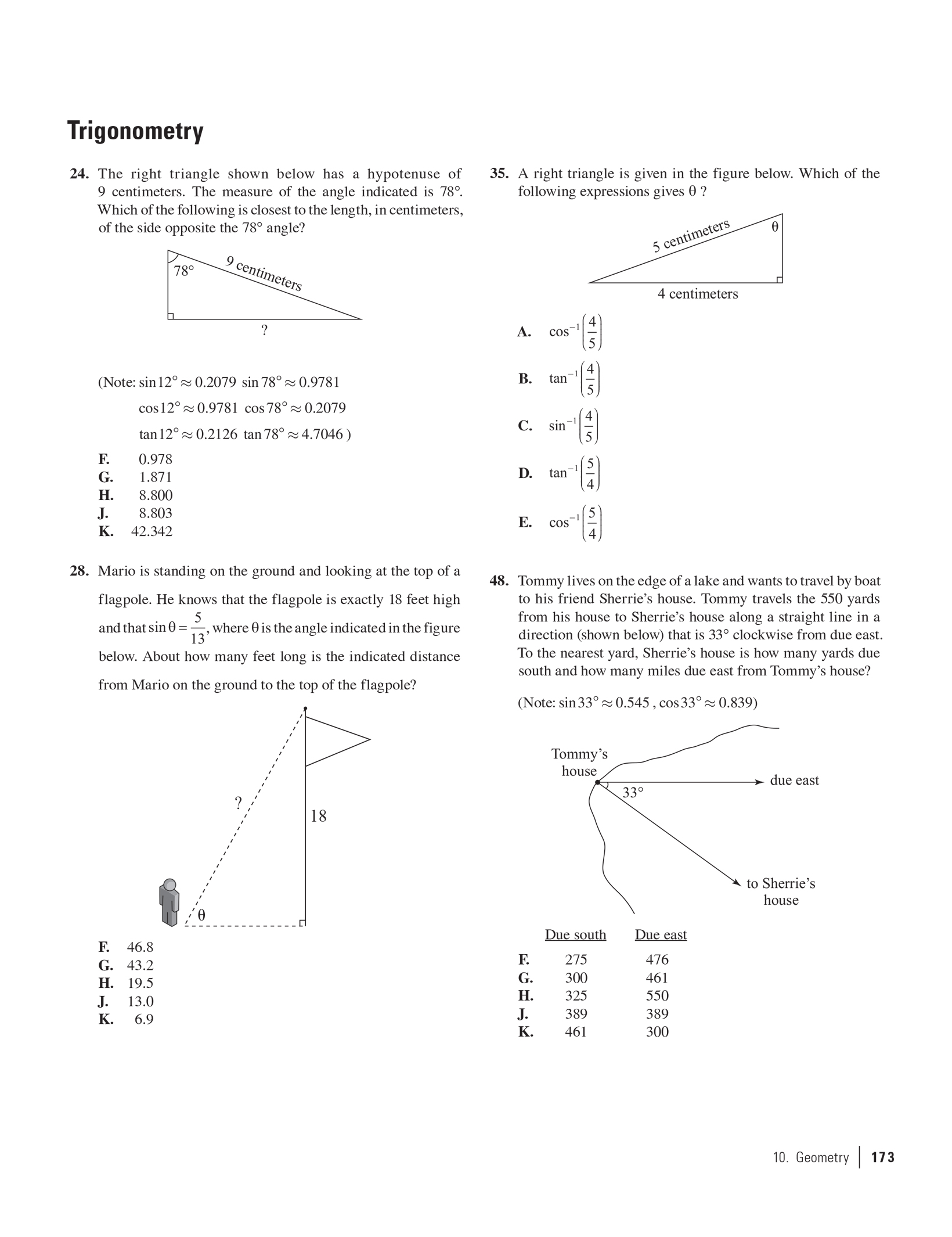 Extended ebook content for Math and Science Workout for the ACT, 4th ...