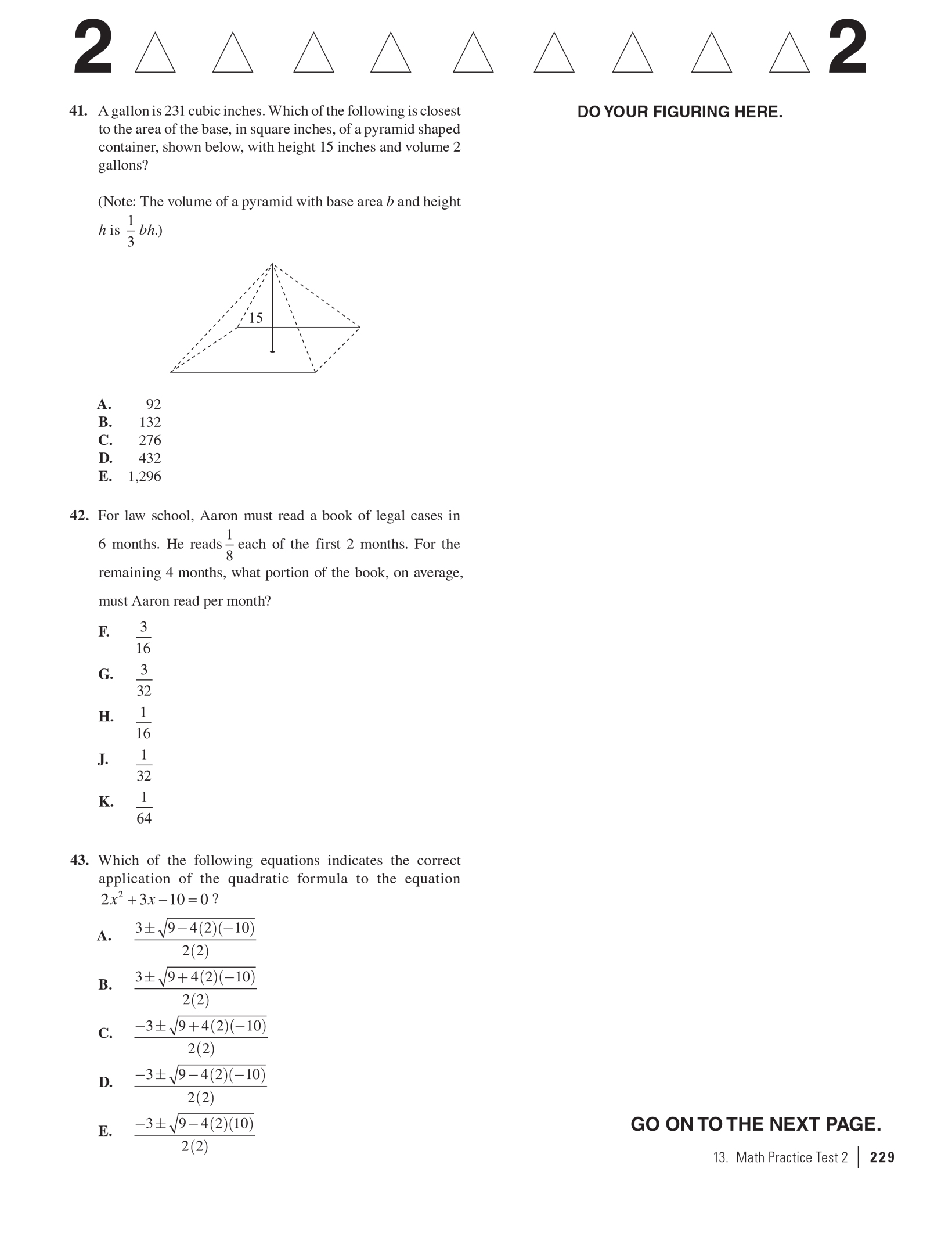 Extended Ebook Content For Math And Science Workout For The ACT 4th