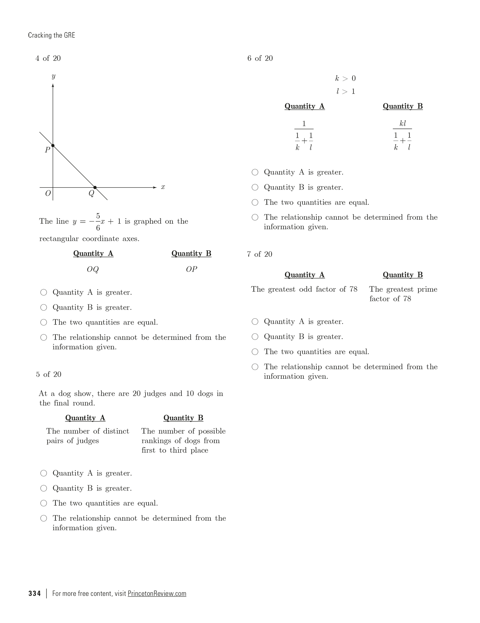 Extended ebook content for Cracking the GRE Premium Edition with 6 ...