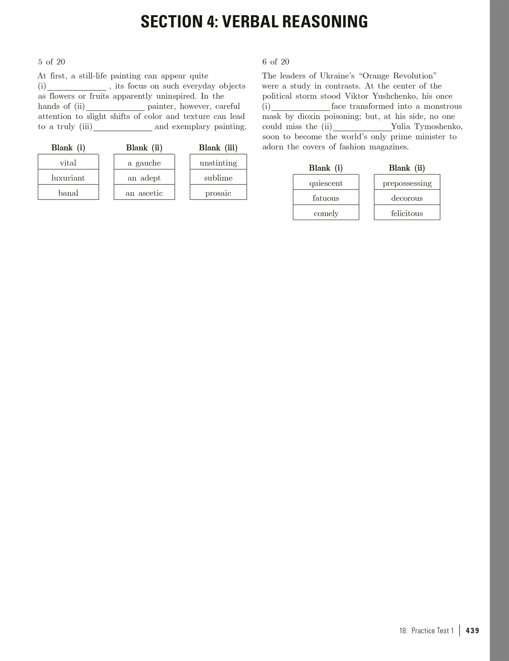 Extended ebook content for Cracking the GRE Premium Edition with 6 ...