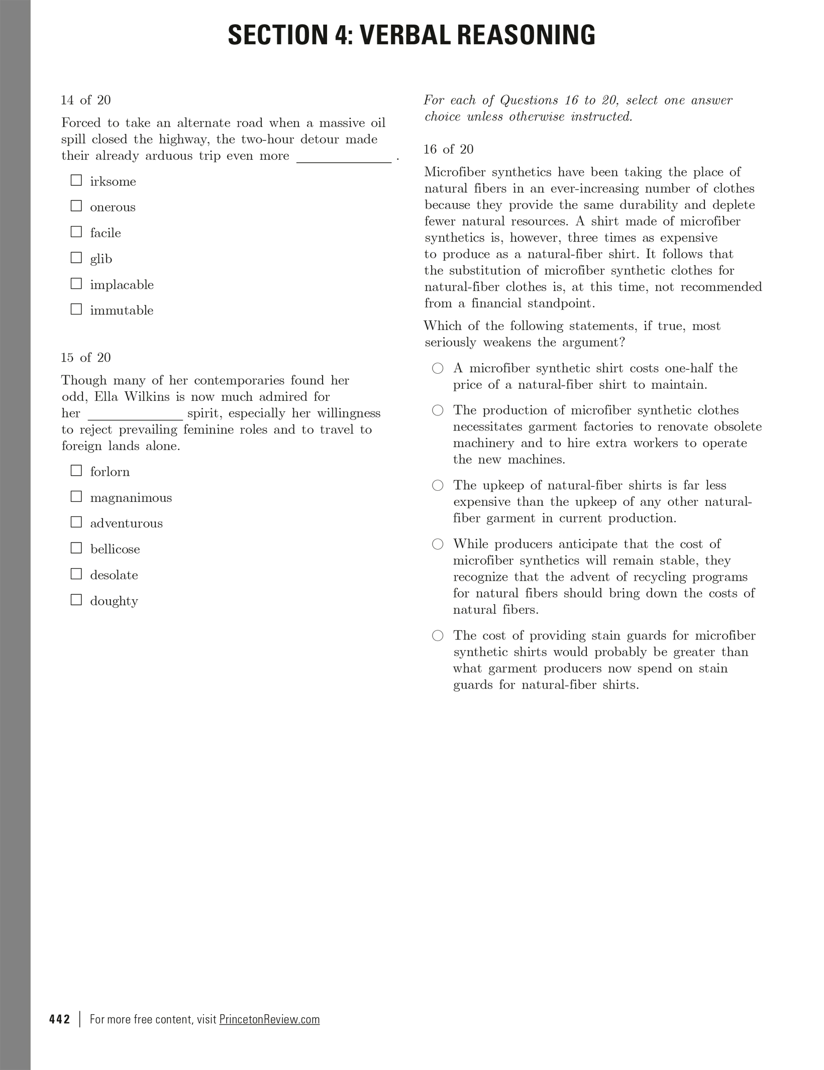 Extended ebook content for Cracking the GRE Premium Edition with 6 ...