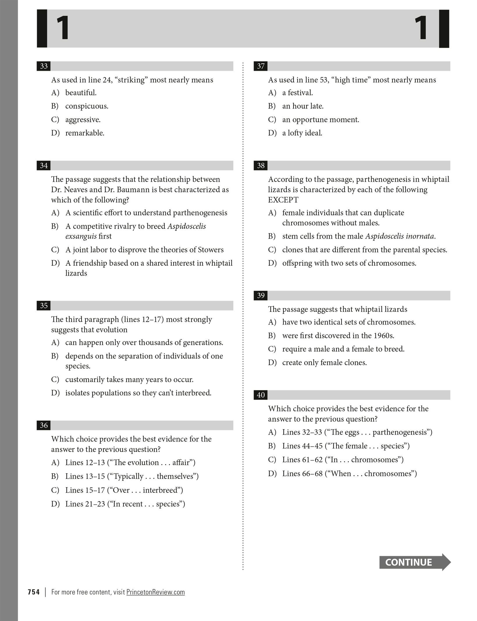 Extended ebook content for Cracking the SAT Premium Edition with 8 ...
