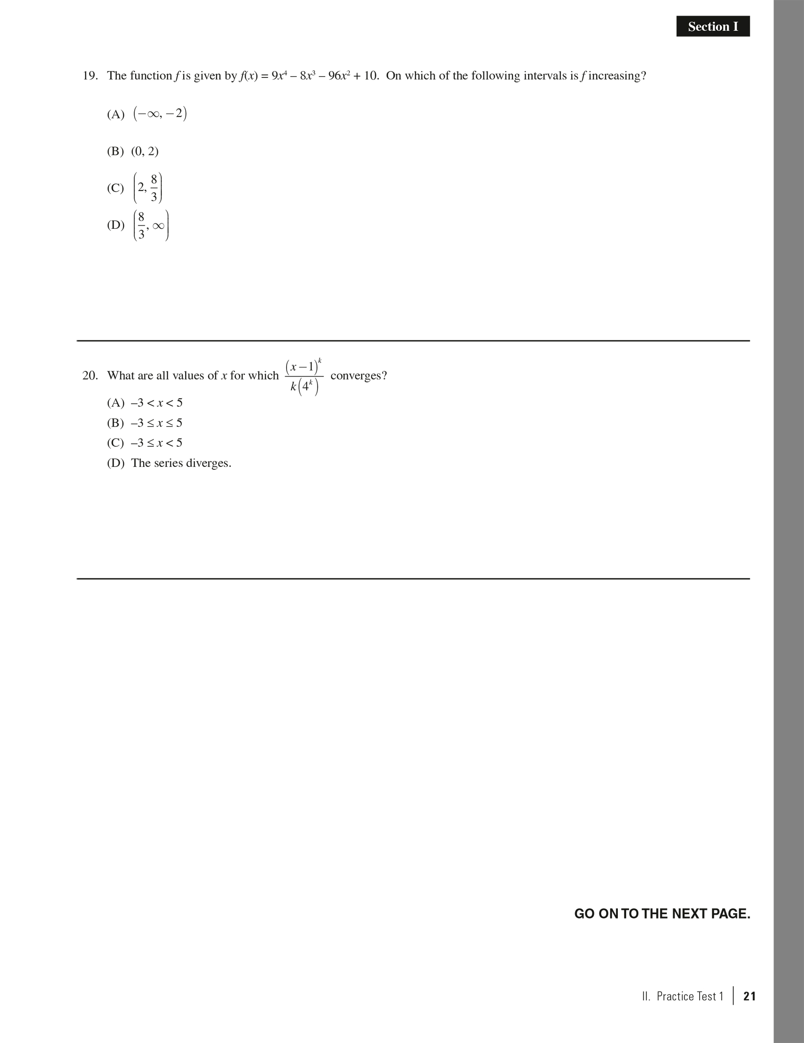 Extended ebook content for Cracking the AP Calculus BC Exam, 2020 ...