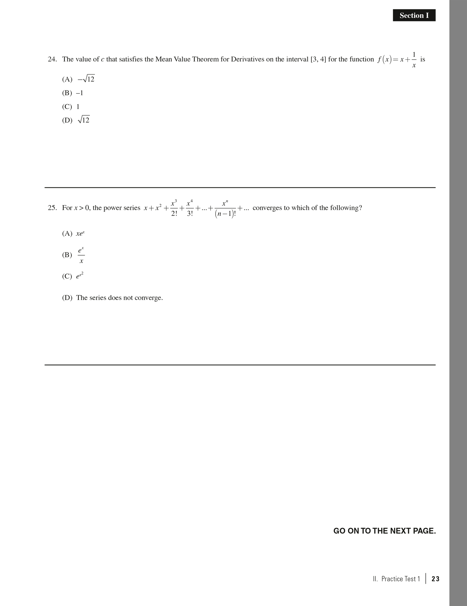 Extended ebook content for Cracking the AP Calculus BC Exam, 2020 ...