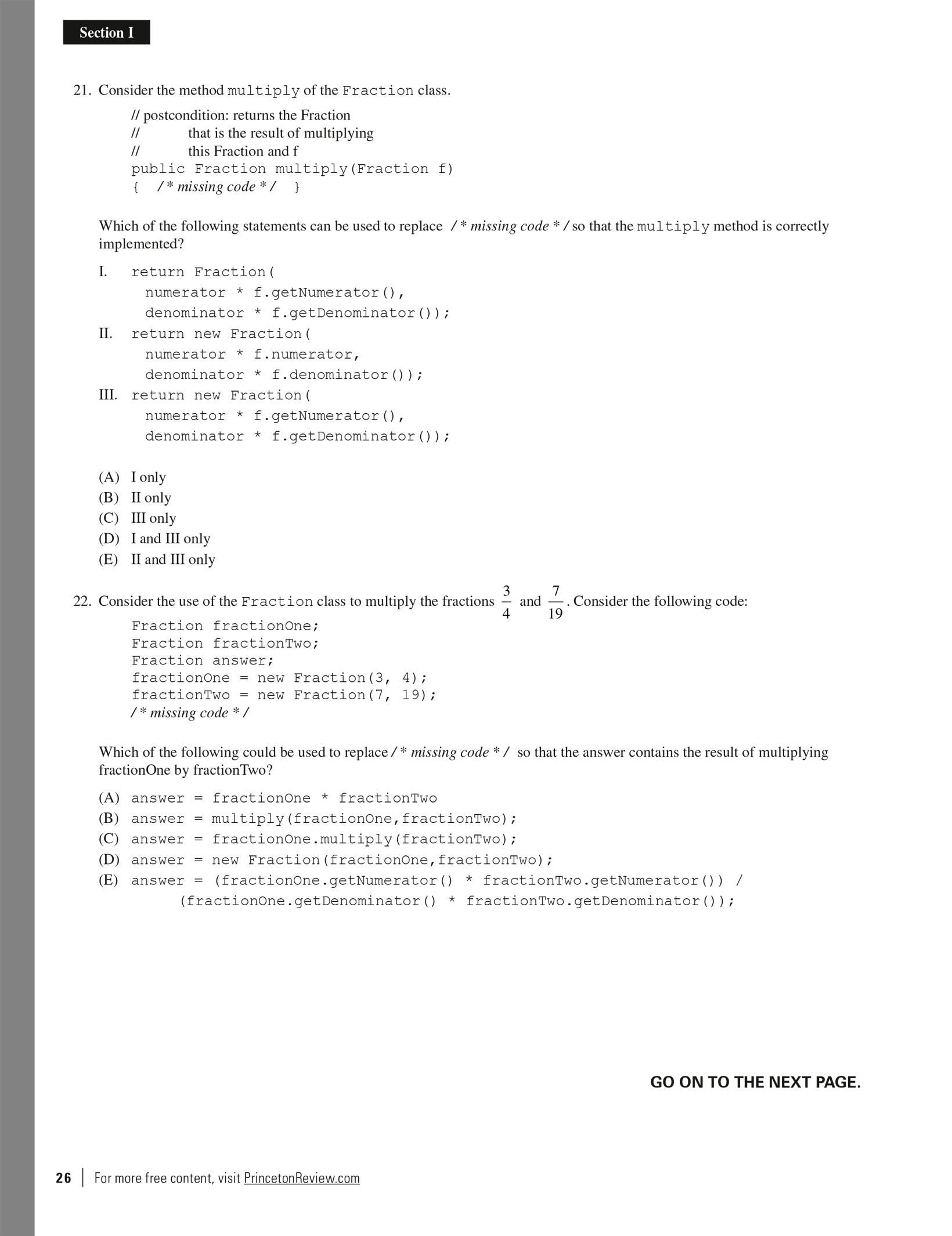 Extended ebook content for Cracking the AP Computer Science A Exam ...
