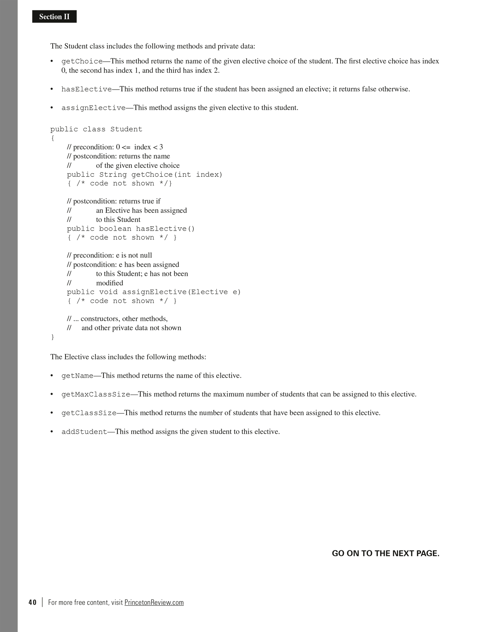 Extended ebook content for Cracking the AP Computer Science A Exam ...
