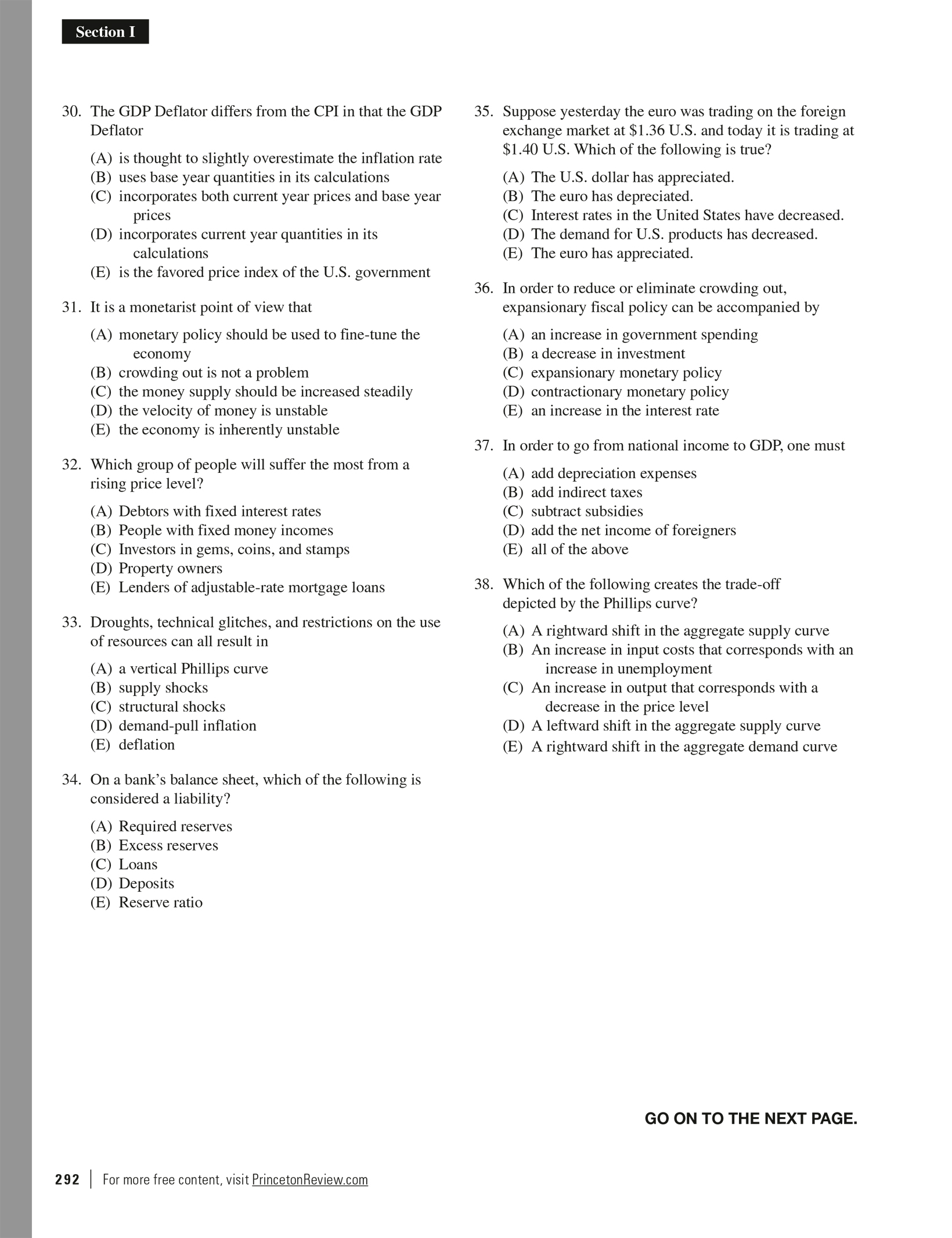 Extended ebook content for Cracking the AP Economics Micro & Macro ...