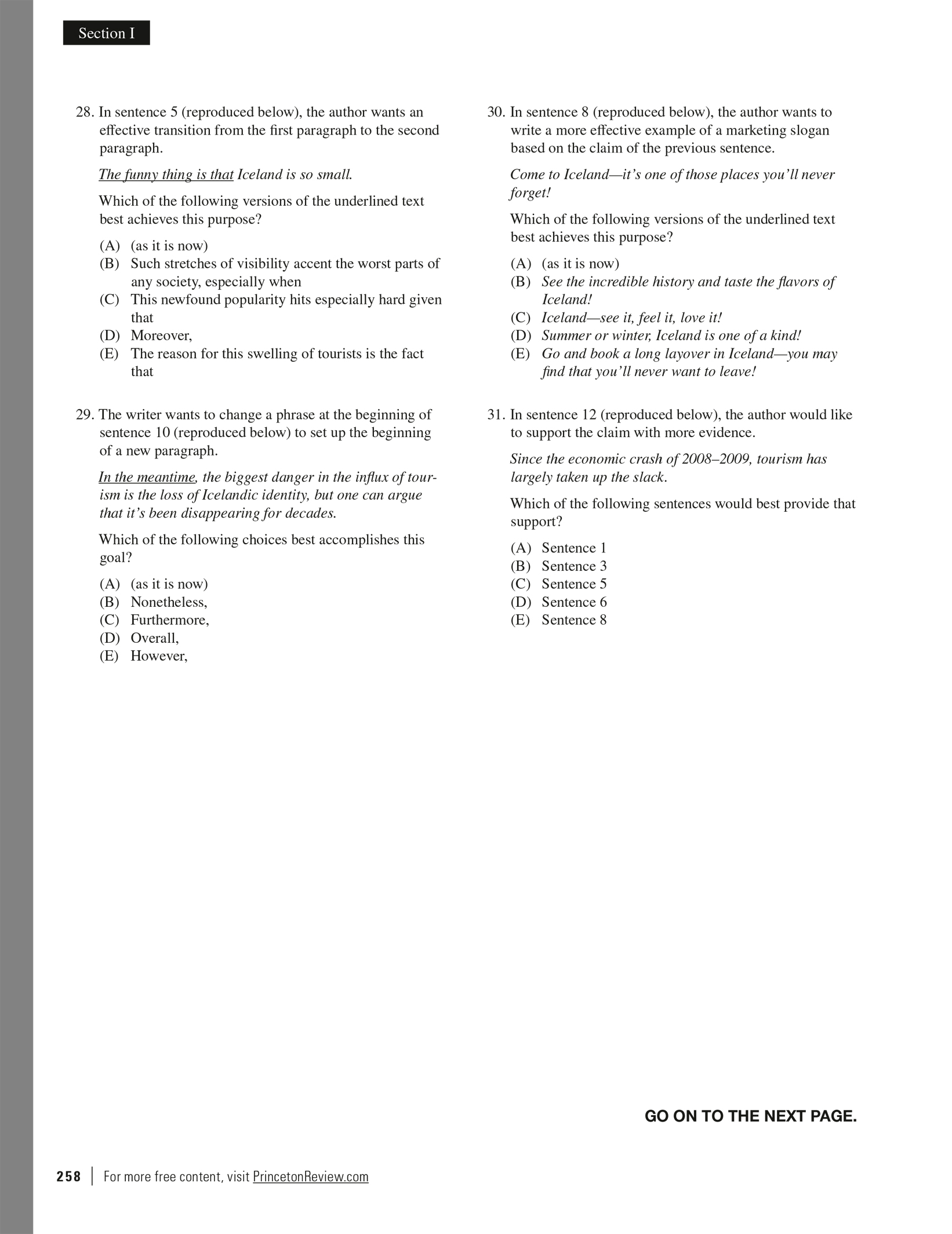 Extended ebook content for Cracking the AP English Language ...