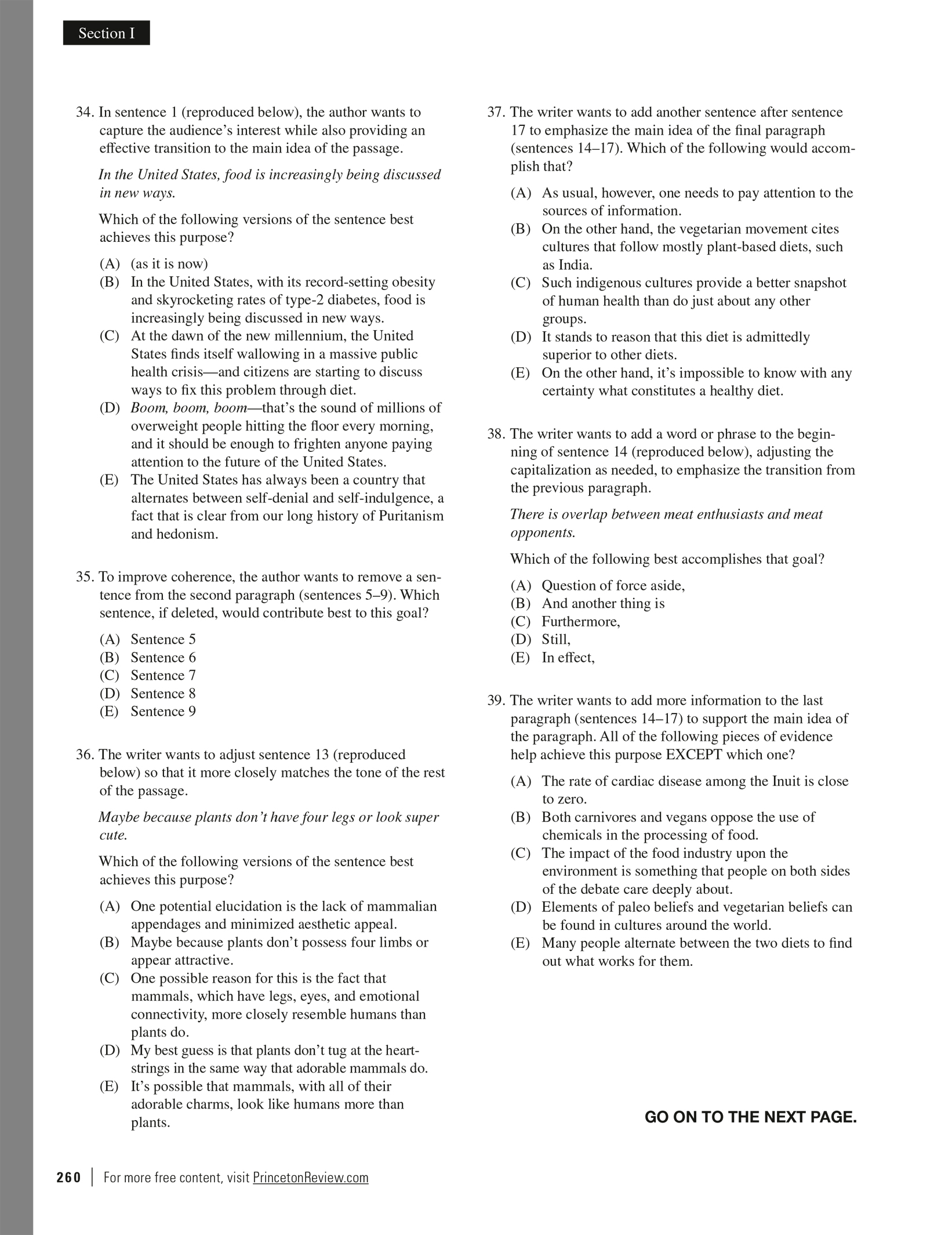 Extended ebook content for Cracking the AP English Language ...