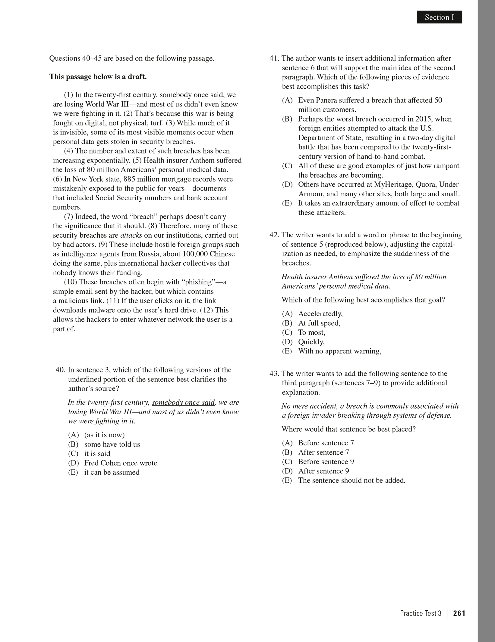 Extended ebook content for Cracking the AP English Language ...