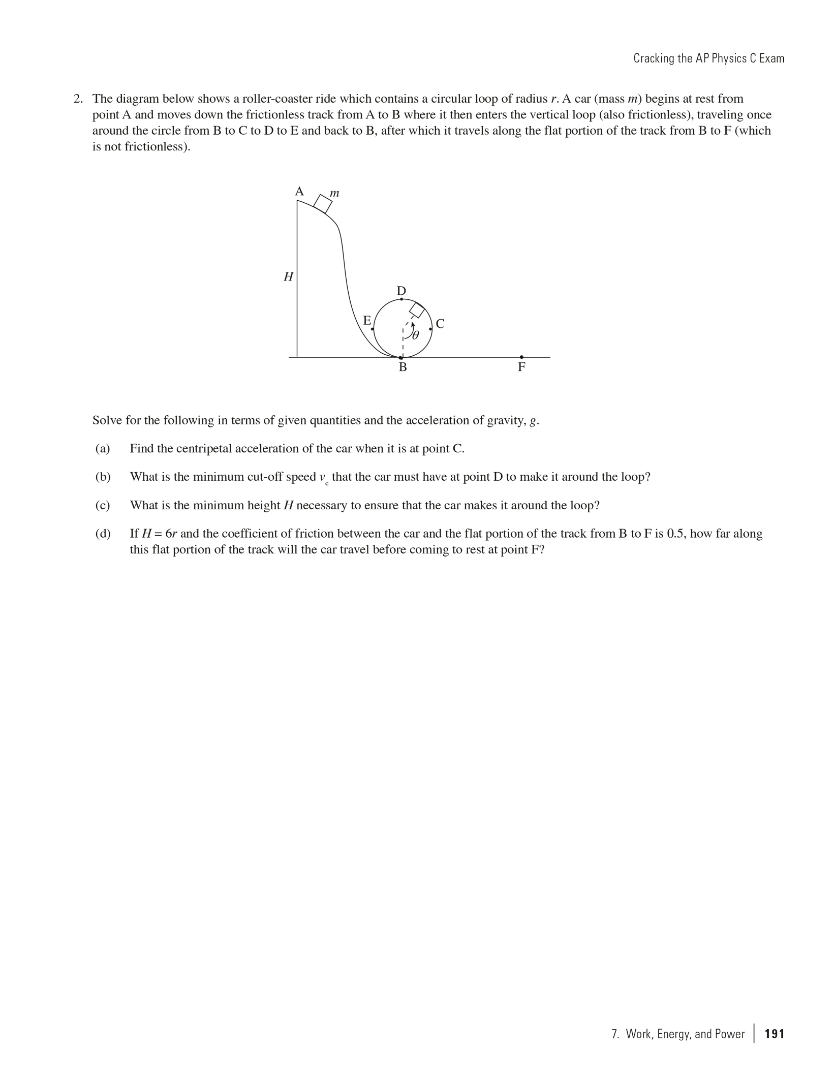 Extended ebook content for Cracking the AP Physics C Exam, 2020 Edition ...