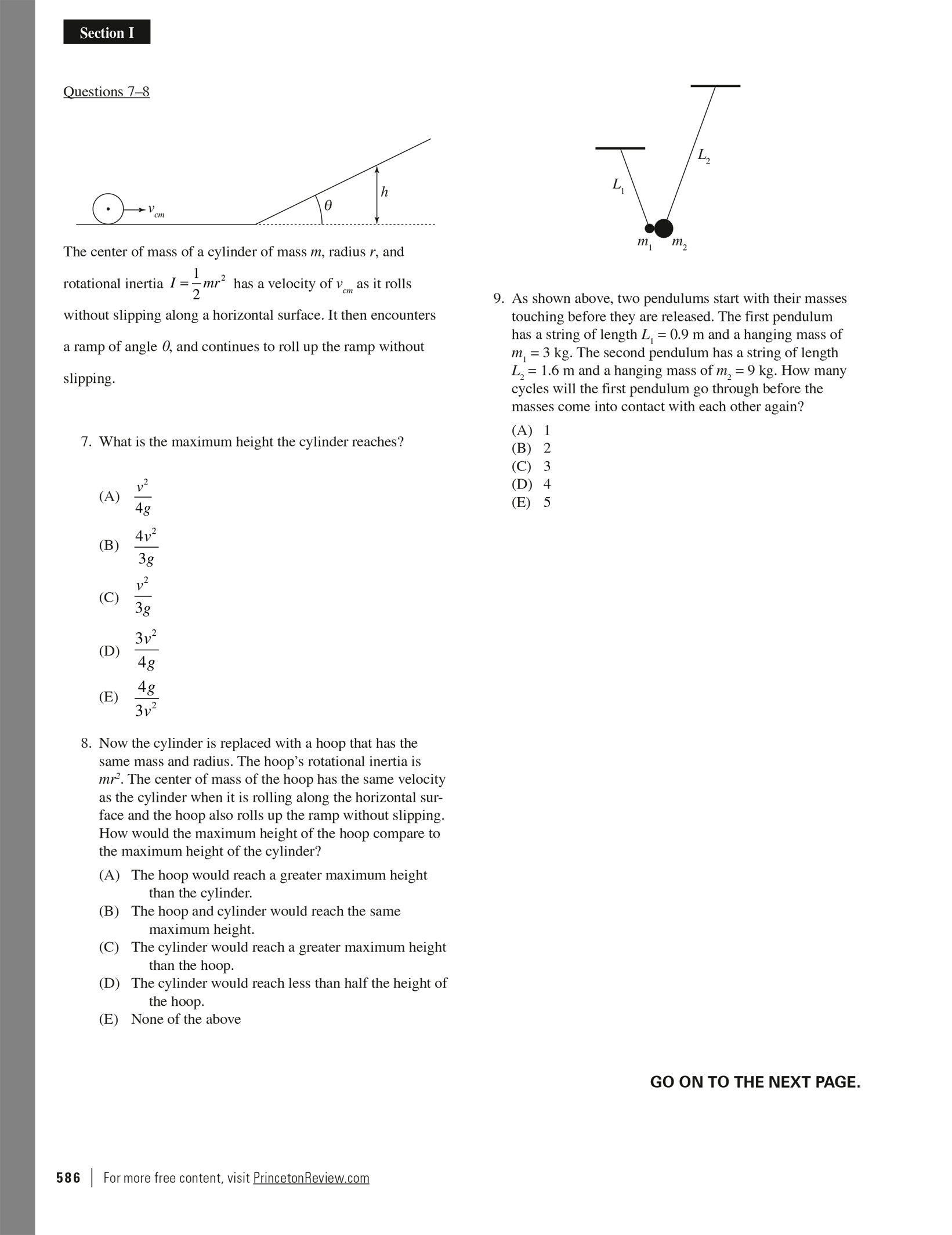 Extended ebook content for Cracking the AP Physics C Exam, 2020 Edition ...