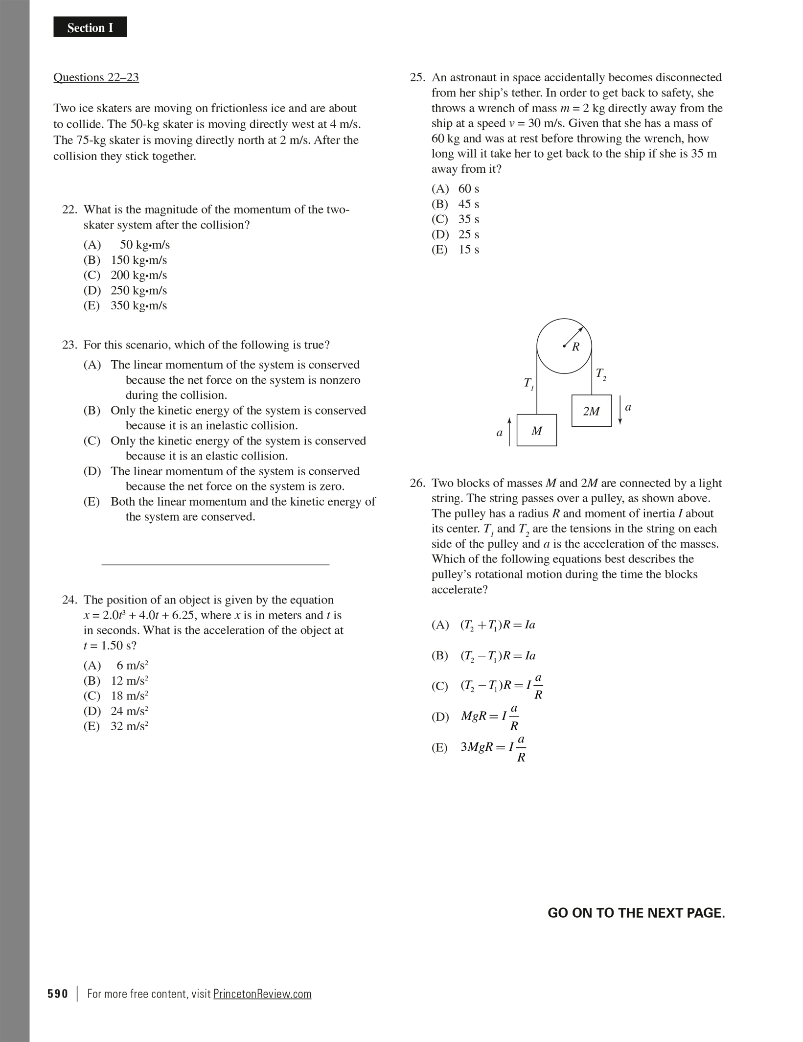 Extended ebook content for Cracking the AP Physics C Exam, 2020 Edition ...