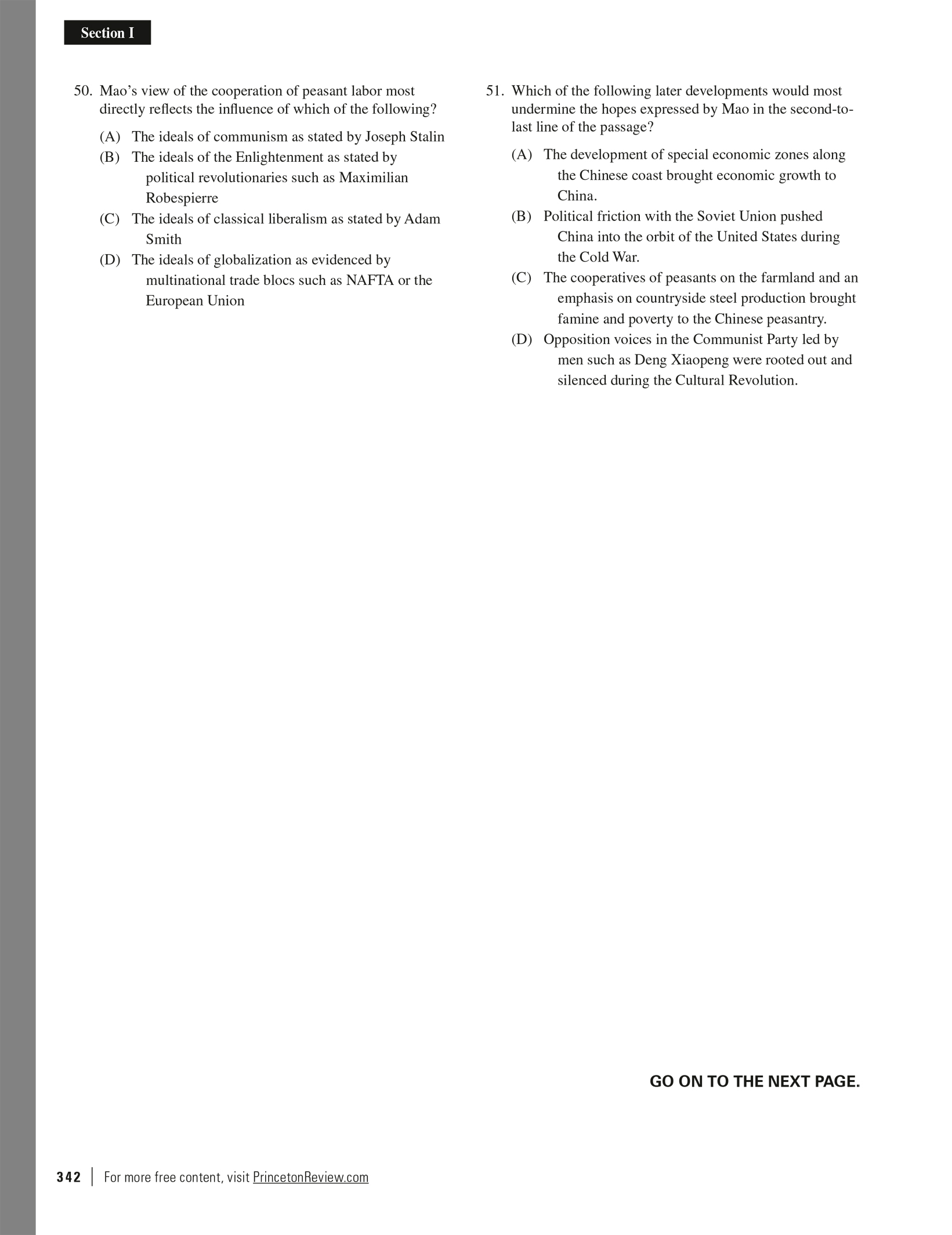 Extended ebook content for Cracking the AP World History: Modern Exam ...