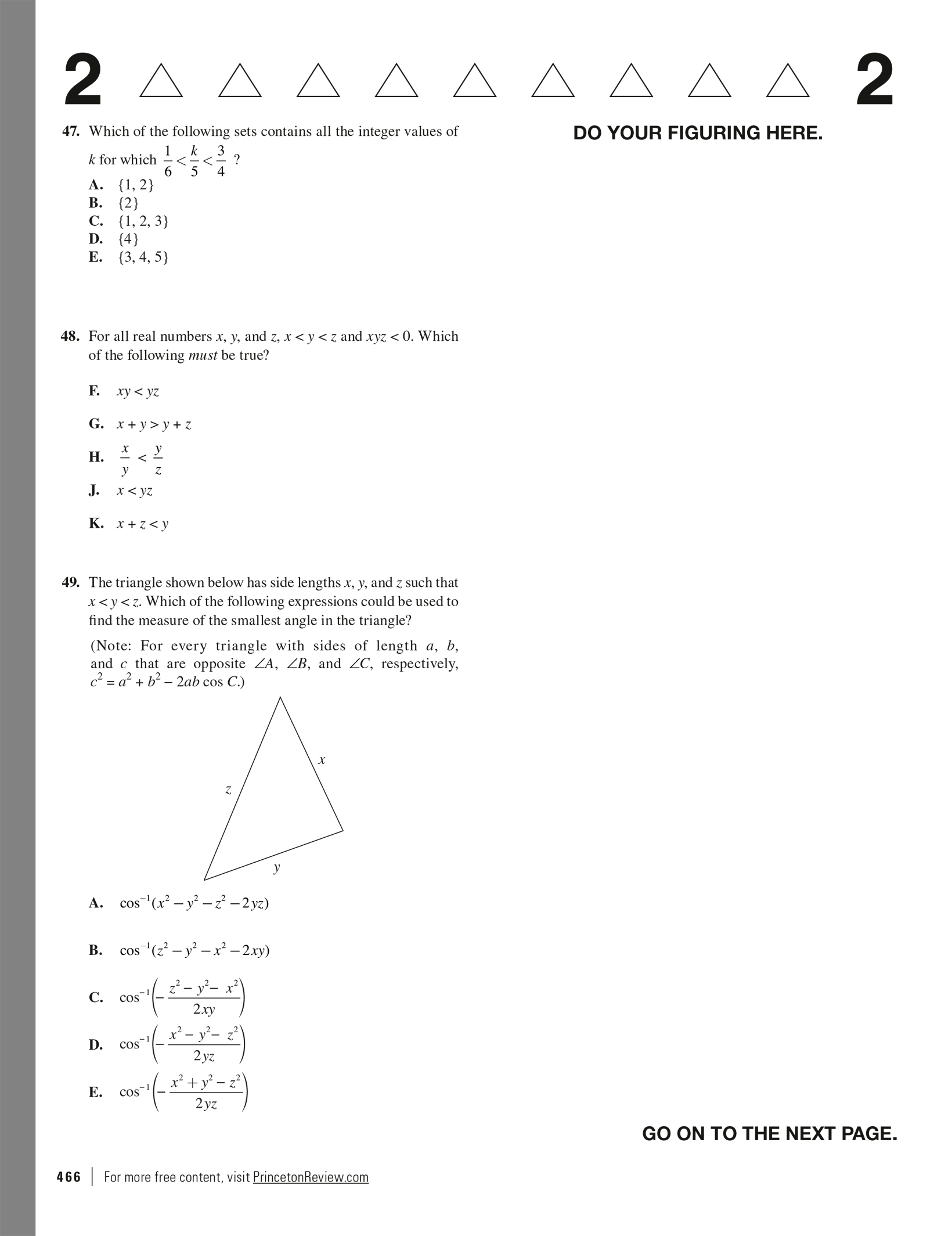 Extended ebook content for Princeton Review ACT Prep, 2020: Practice Exam 1