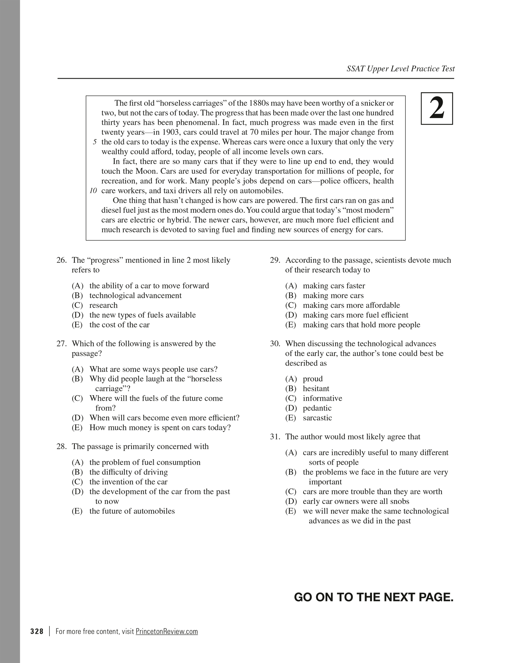 Extended Ebook Content For Princeton Review SSAT ISEE Prep 2021