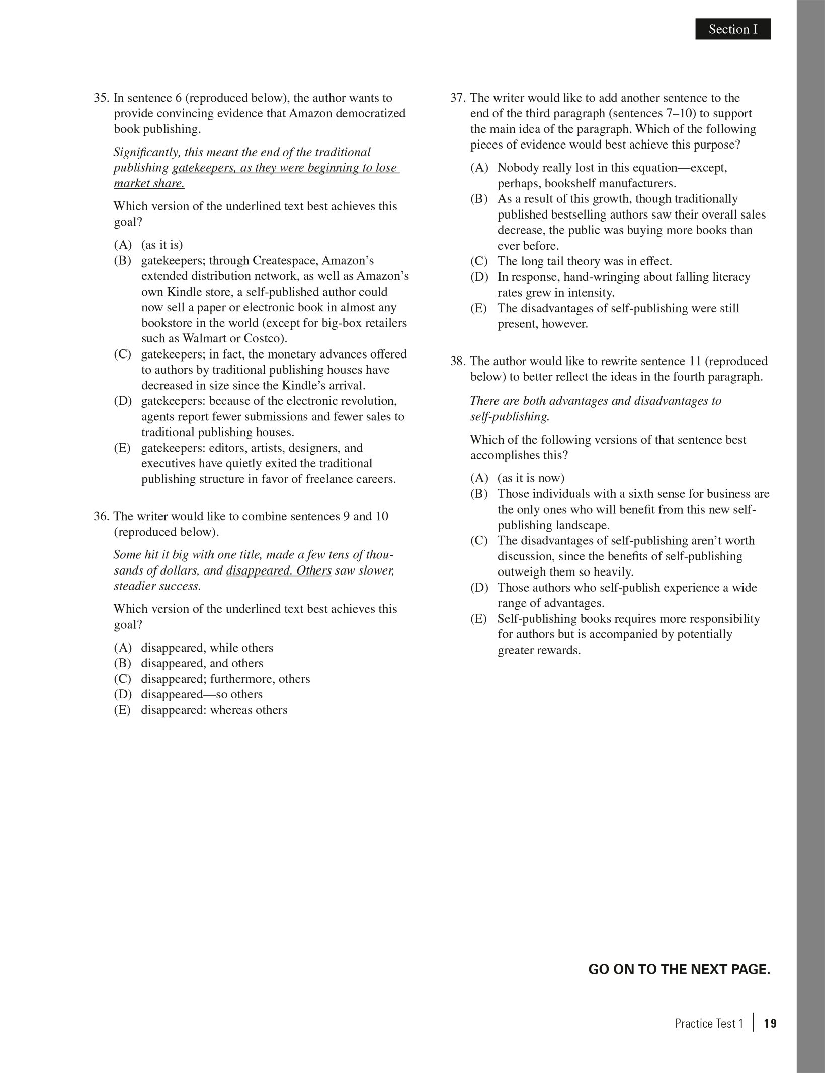 Extended ebook content for Princeton Review AP English Language ...