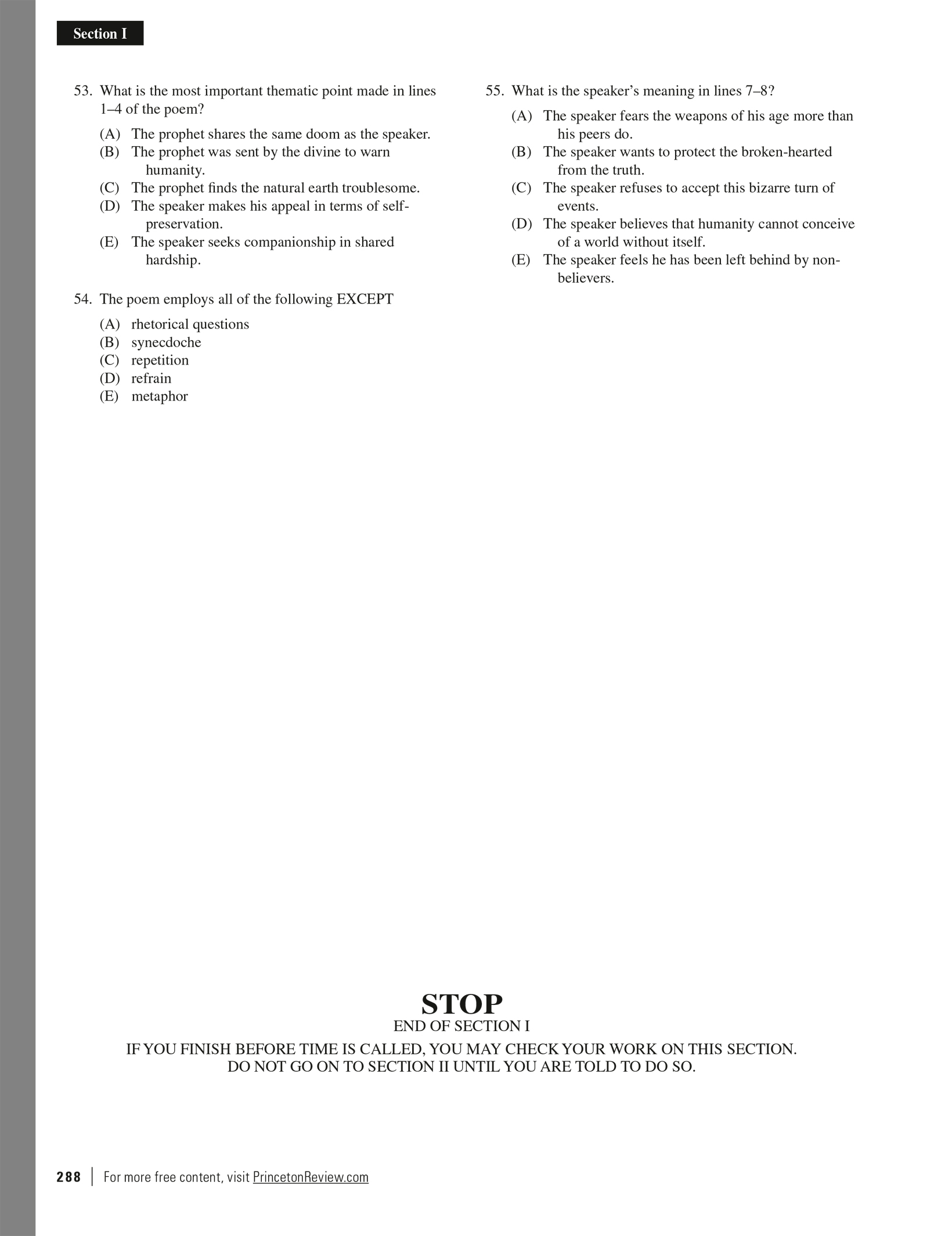 Extended ebook content for Princeton Review AP English Literature ...