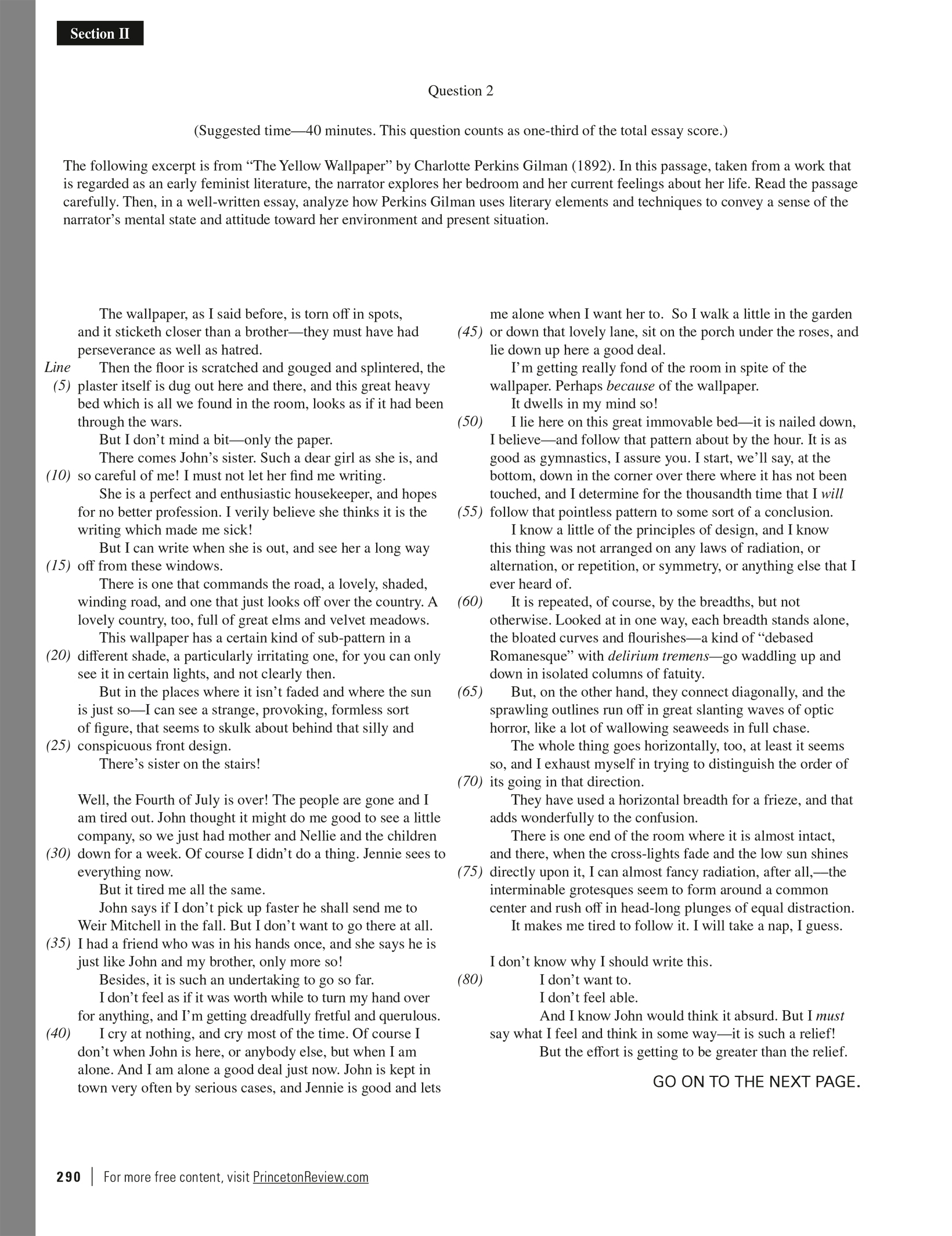 Extended ebook content for Princeton Review AP English Literature ...