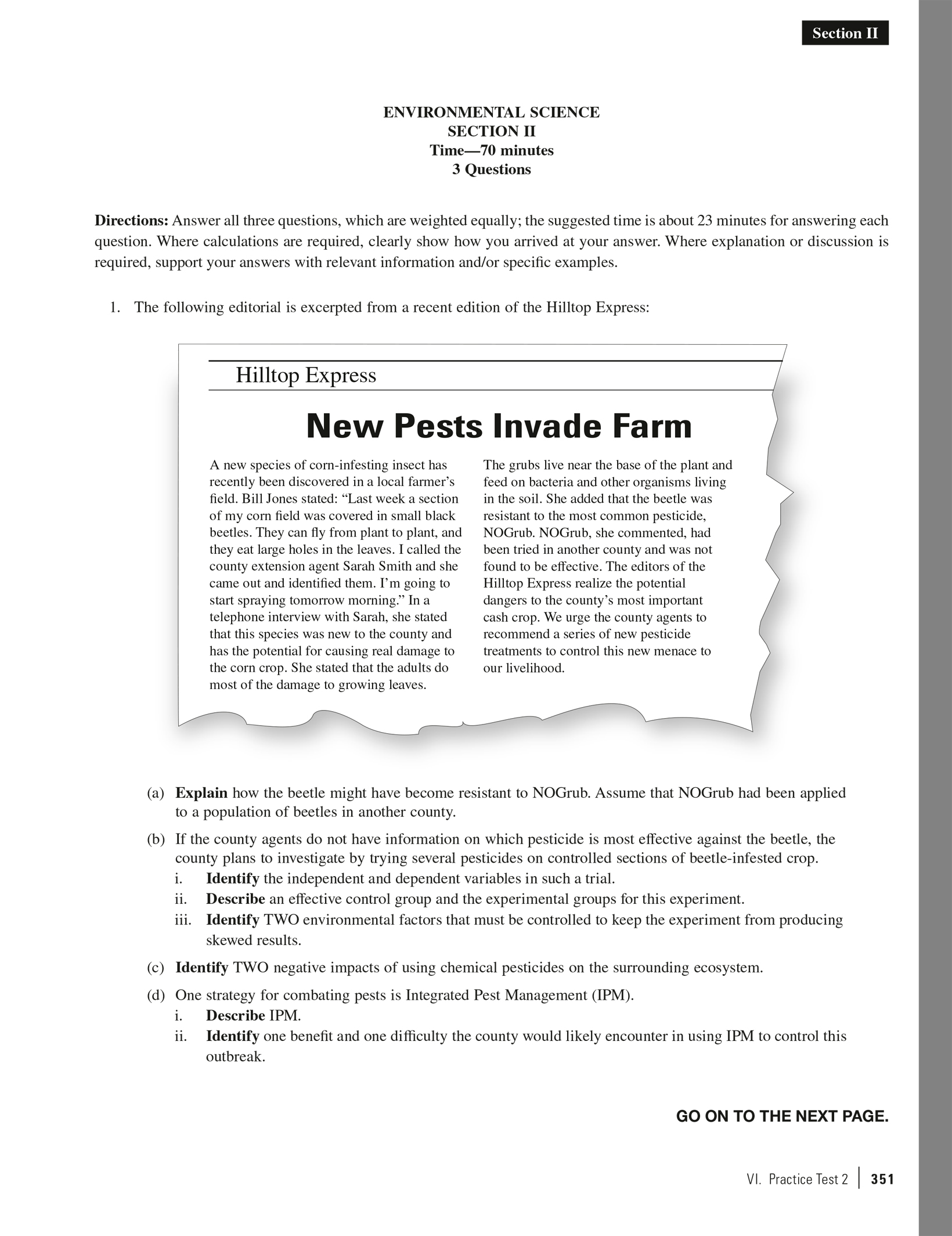 Extended ebook content for Princeton Review AP Environmental Science ...