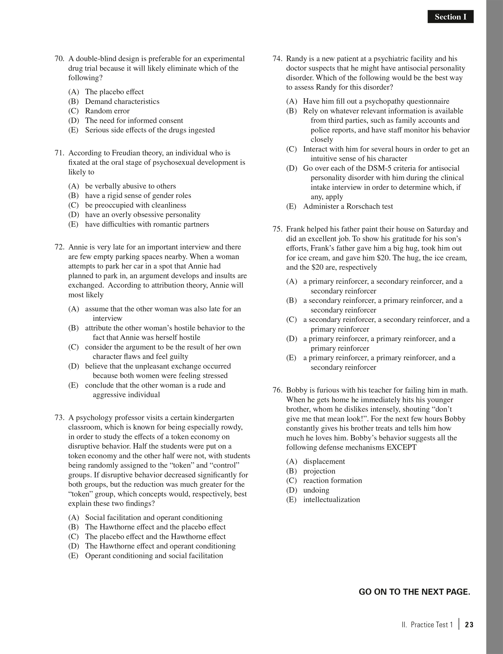 Extended ebook content for Princeton Review AP Psychology Premium Prep ...