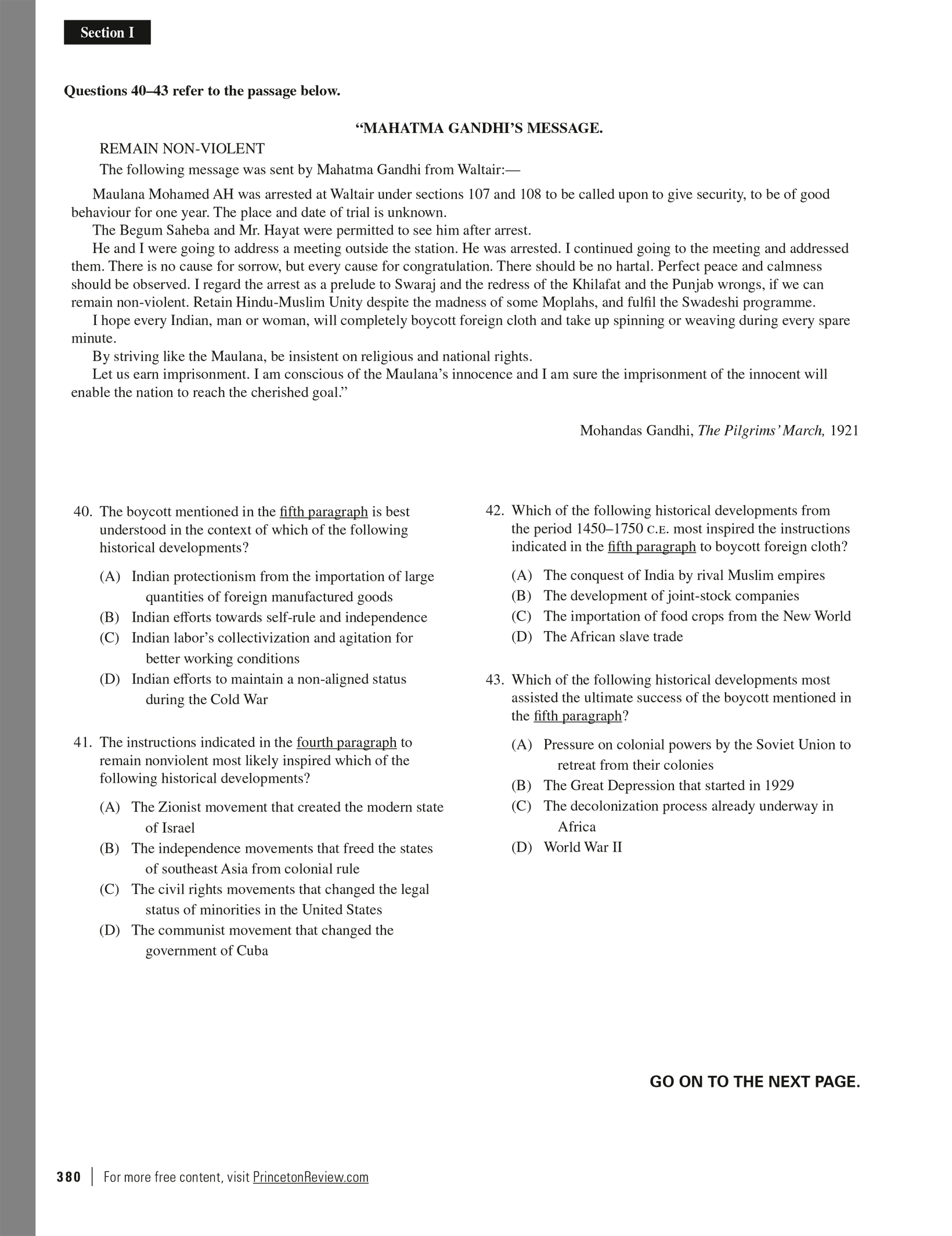 Extended ebook content for Princeton Review AP World History: Modern ...