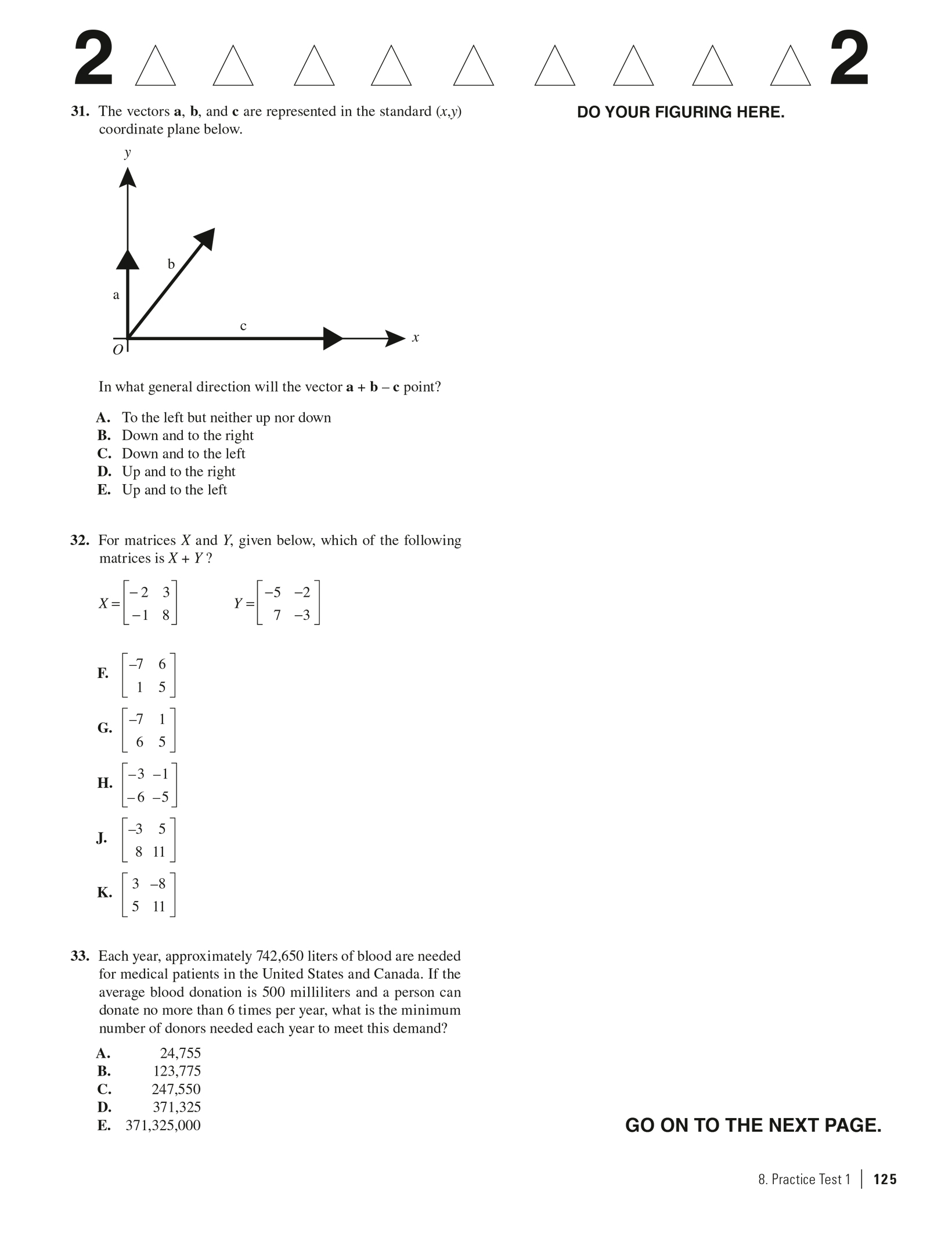Extended ebook content for Princeton Review ACT Math Prep: Practice Test 1