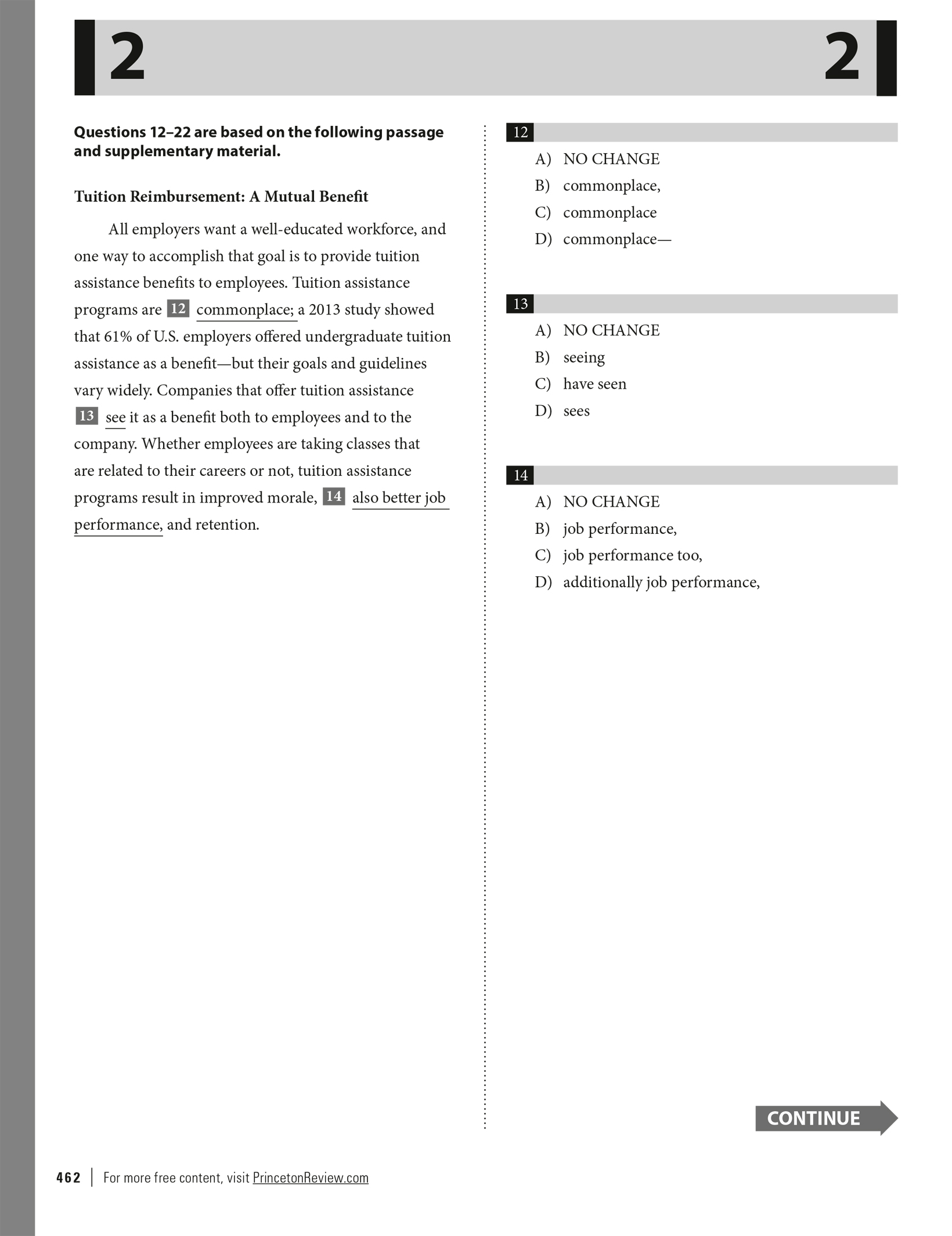 Extended ebook content for Princeton Review SAT Premium Prep, 2022 ...