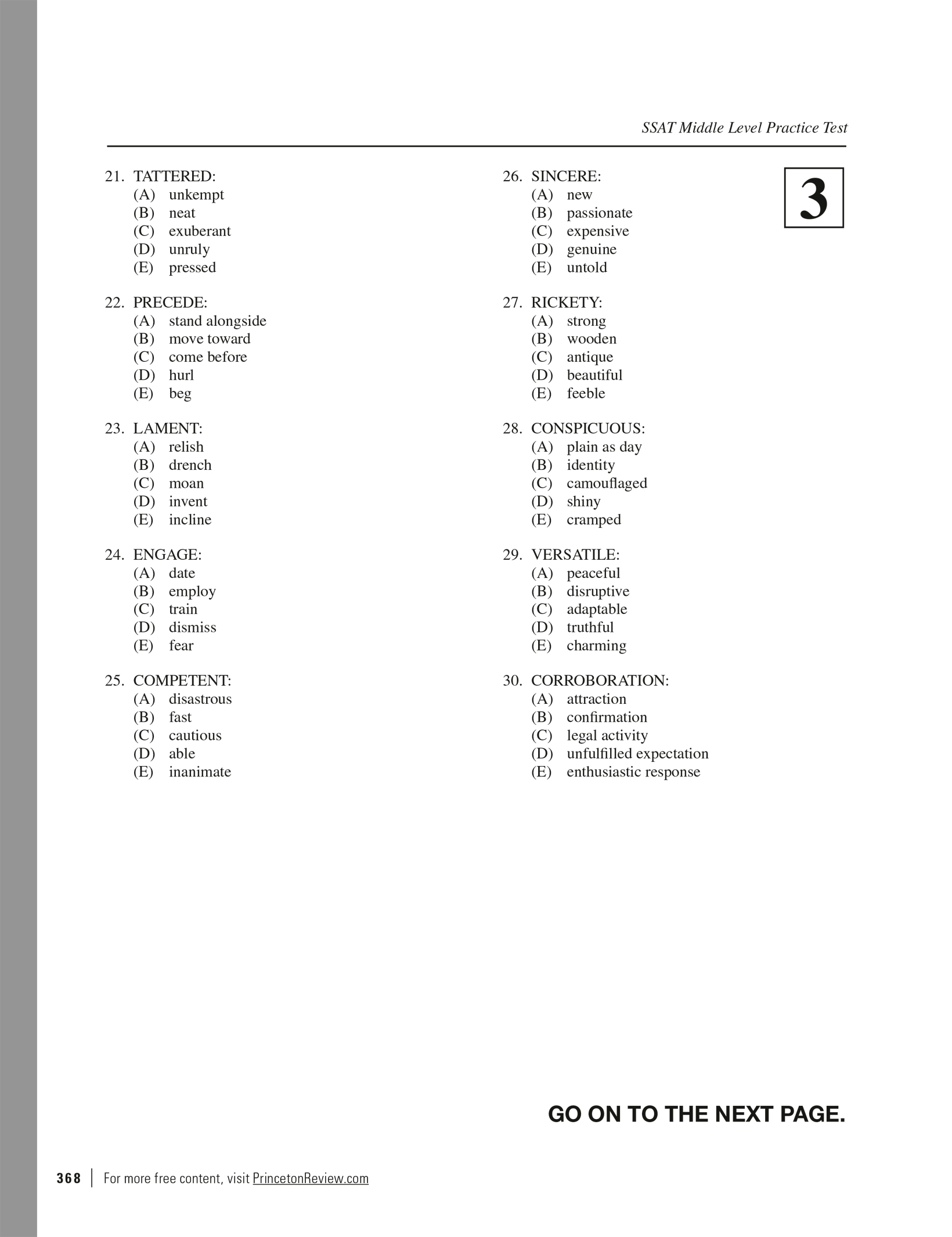 Extended ebook content for Princeton Review SSAT & ISEE Prep, 2022 ...