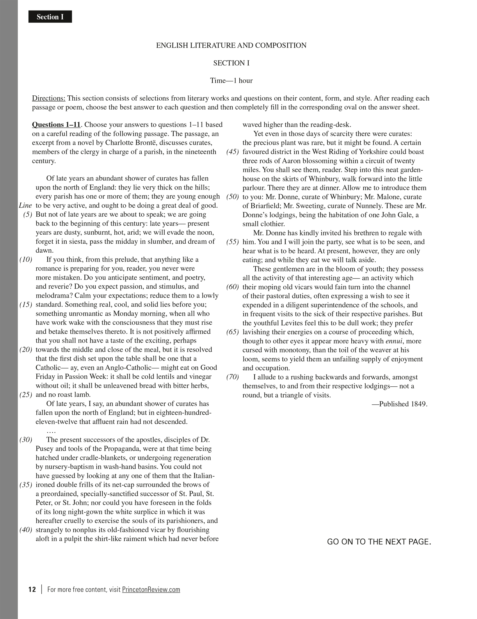 Extended ebook content for Princeton Review AP English Literature ...