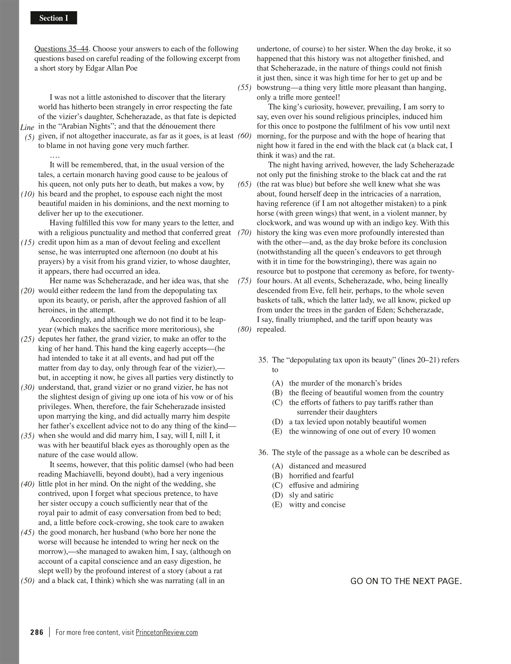 Extended ebook content for Princeton Review AP English Literature ...