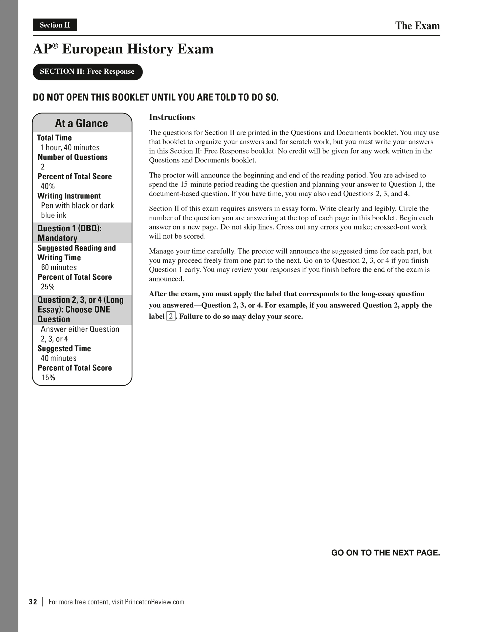 Extended ebook content for Princeton Review AP European History Premium ...