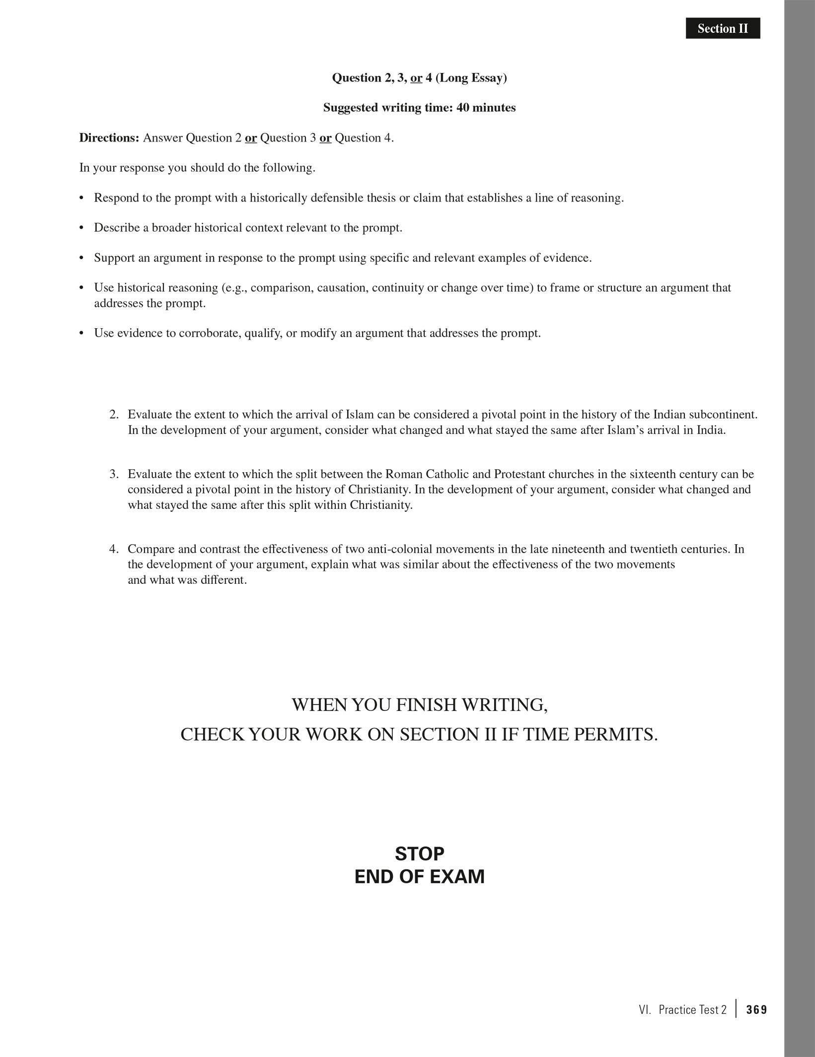 Extended ebook content for Princeton Review AP World History: Modern ...