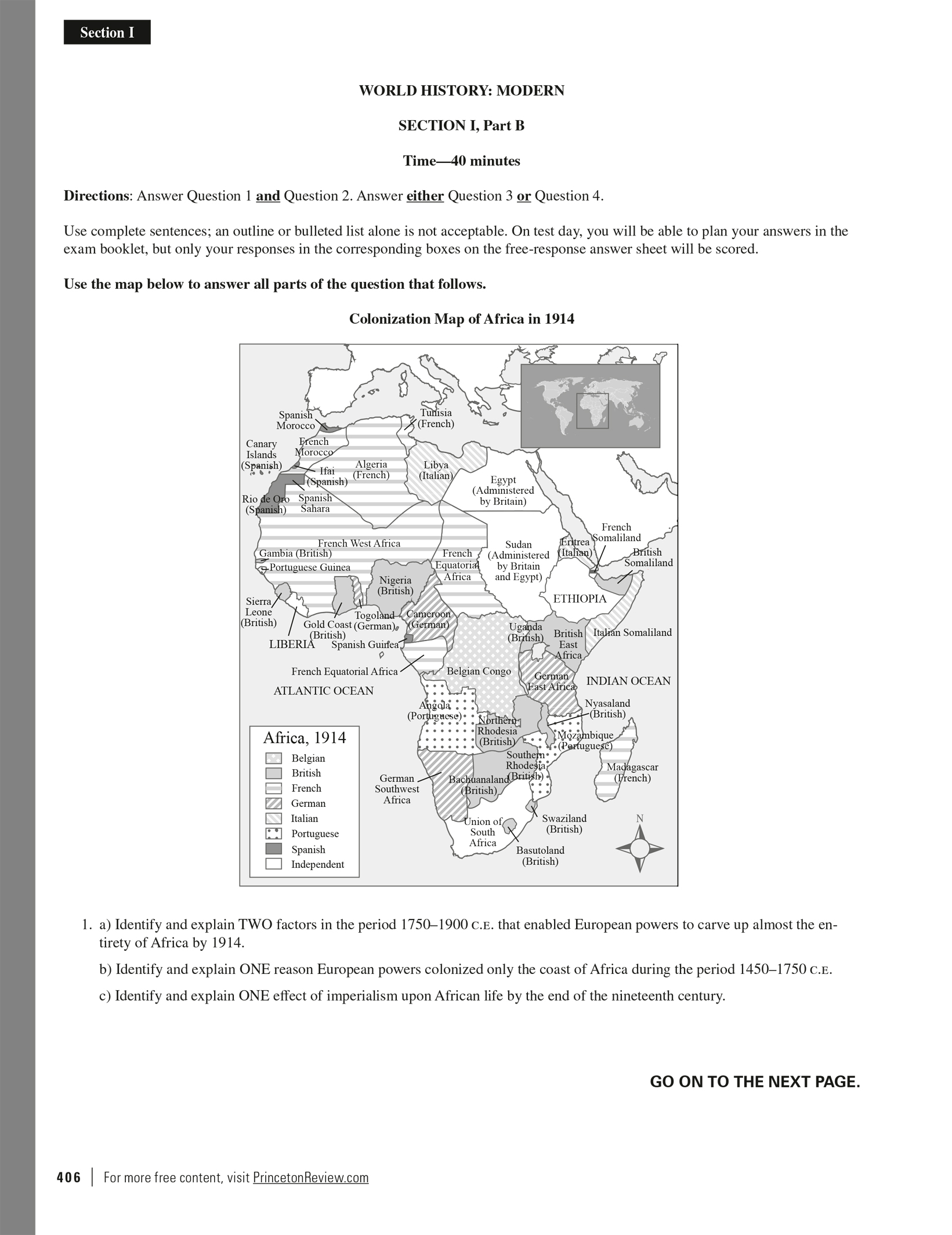 Extended ebook content for Princeton Review AP World History: Modern ...